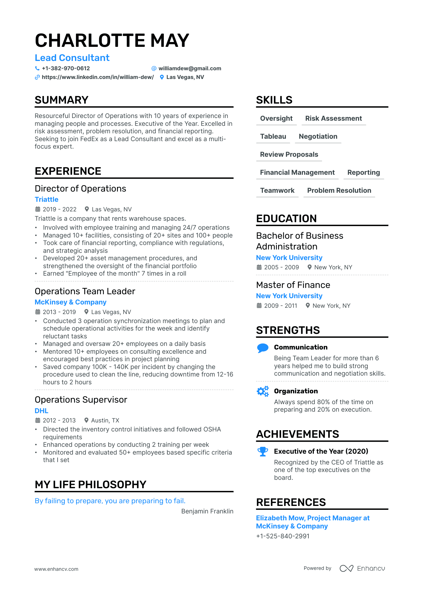 5 Fedex Resume Examples & Guide for 2024
