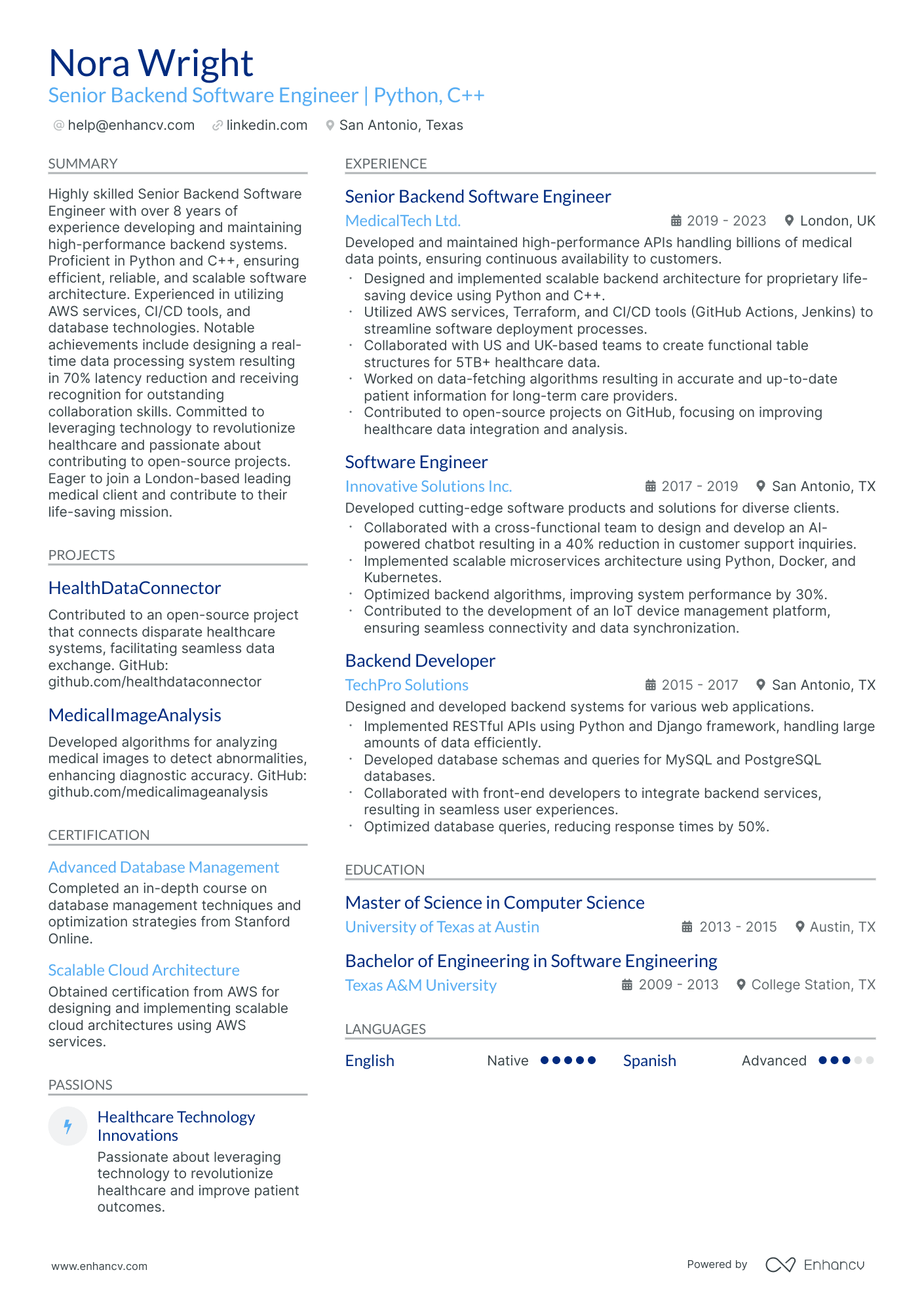 10 AWS Devops Resume Examples & Guide for 2026