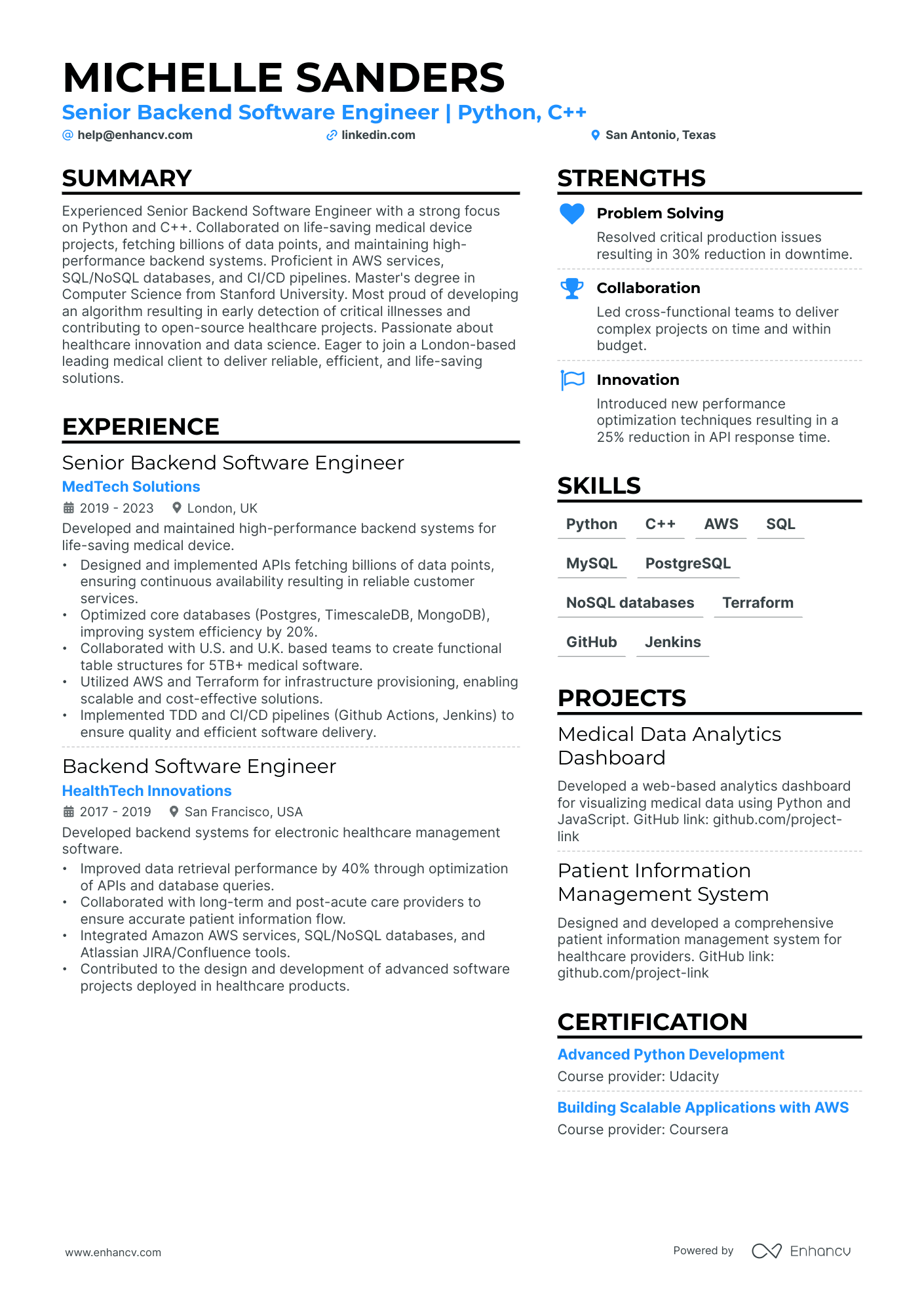 5 AWS Cloud Practitioner Resume Examples & Guide for 2024