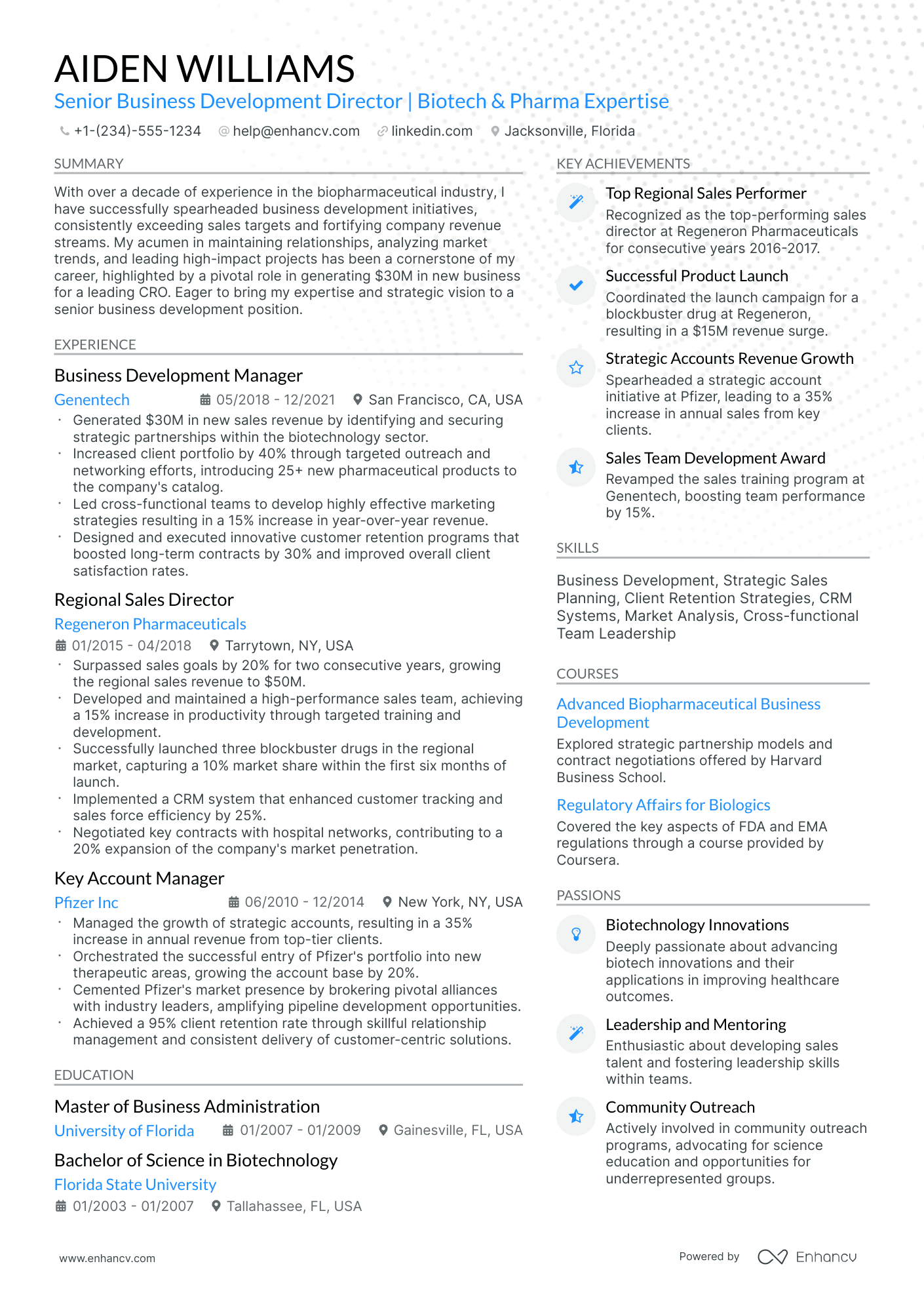 10 Director of Business Development Resume Examples & Guide for 2026