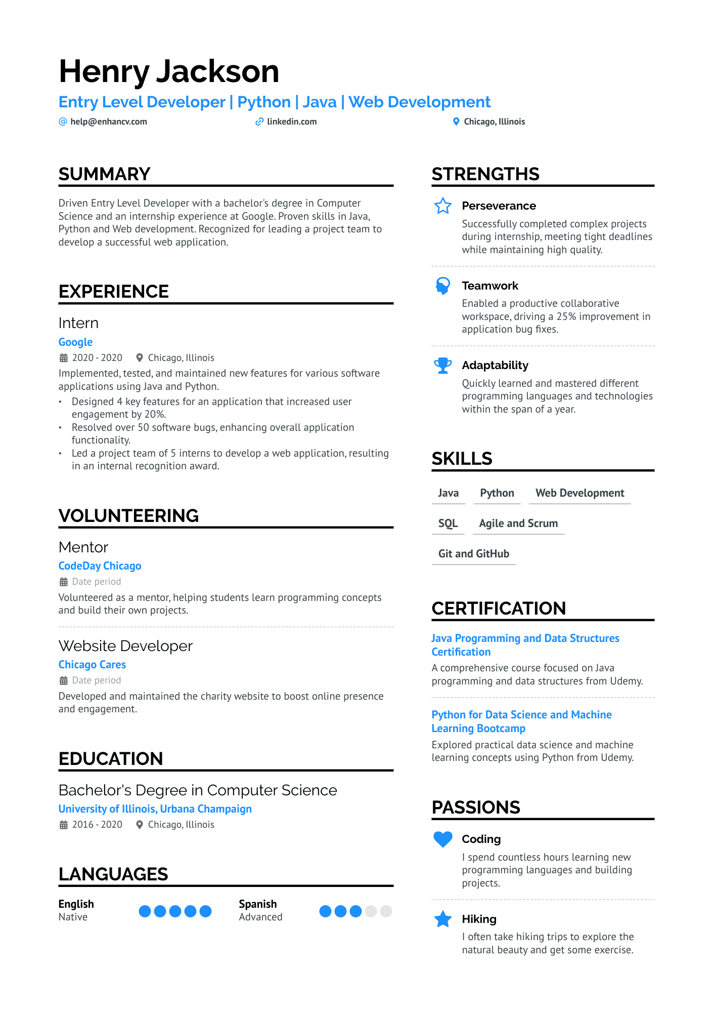 16 Developer Resume Examples That Got Jobs for 2025