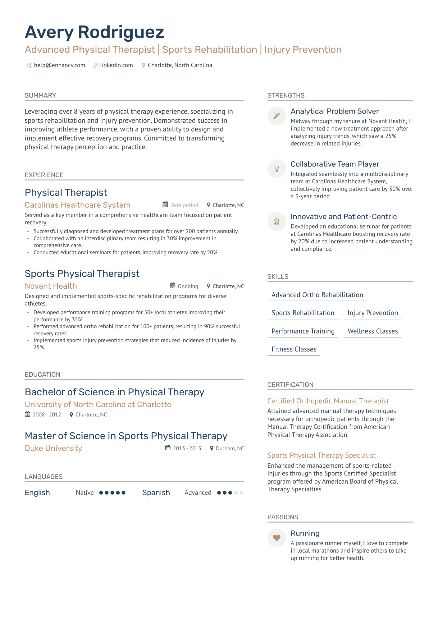 5 Physical Therapist Resume Examples & Guide for 2024