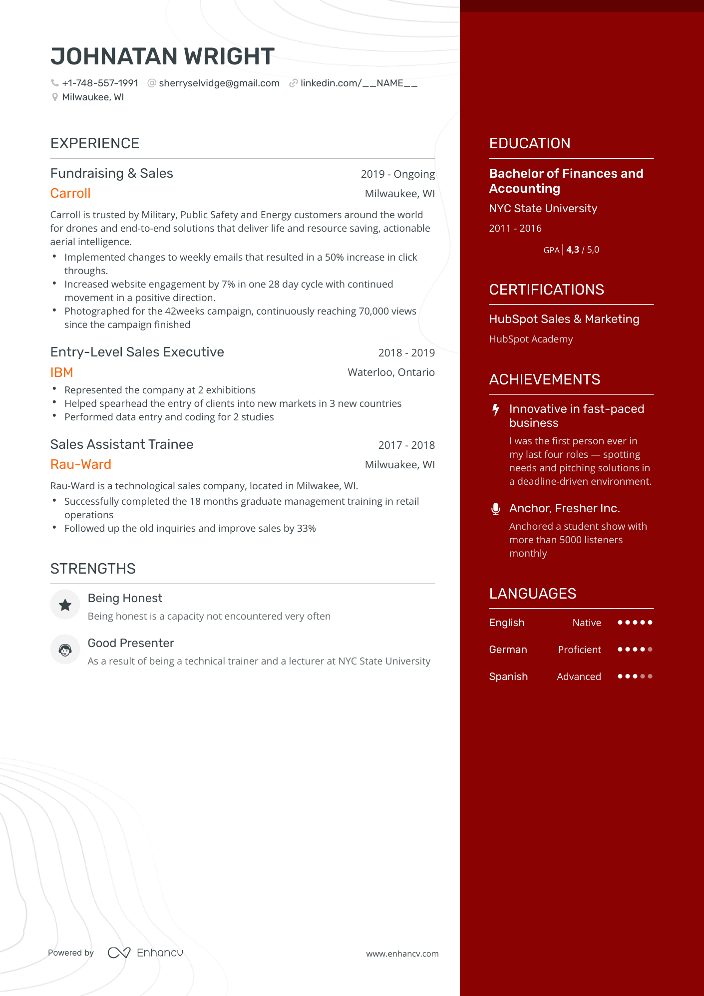 5 Entry Level Resume Examples & Guide For 2023