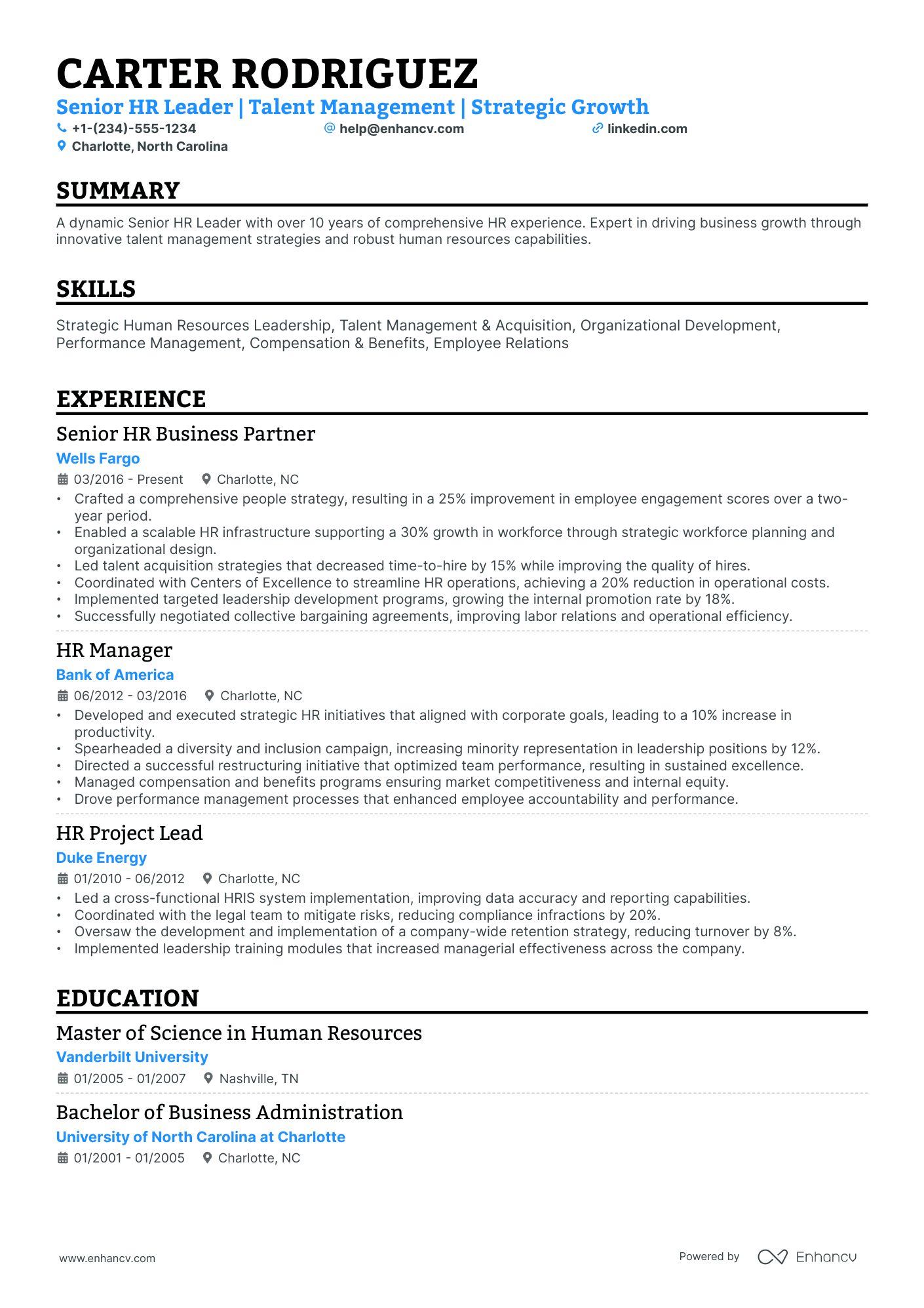 10 HR Director Resume Examples & Guide for 2025