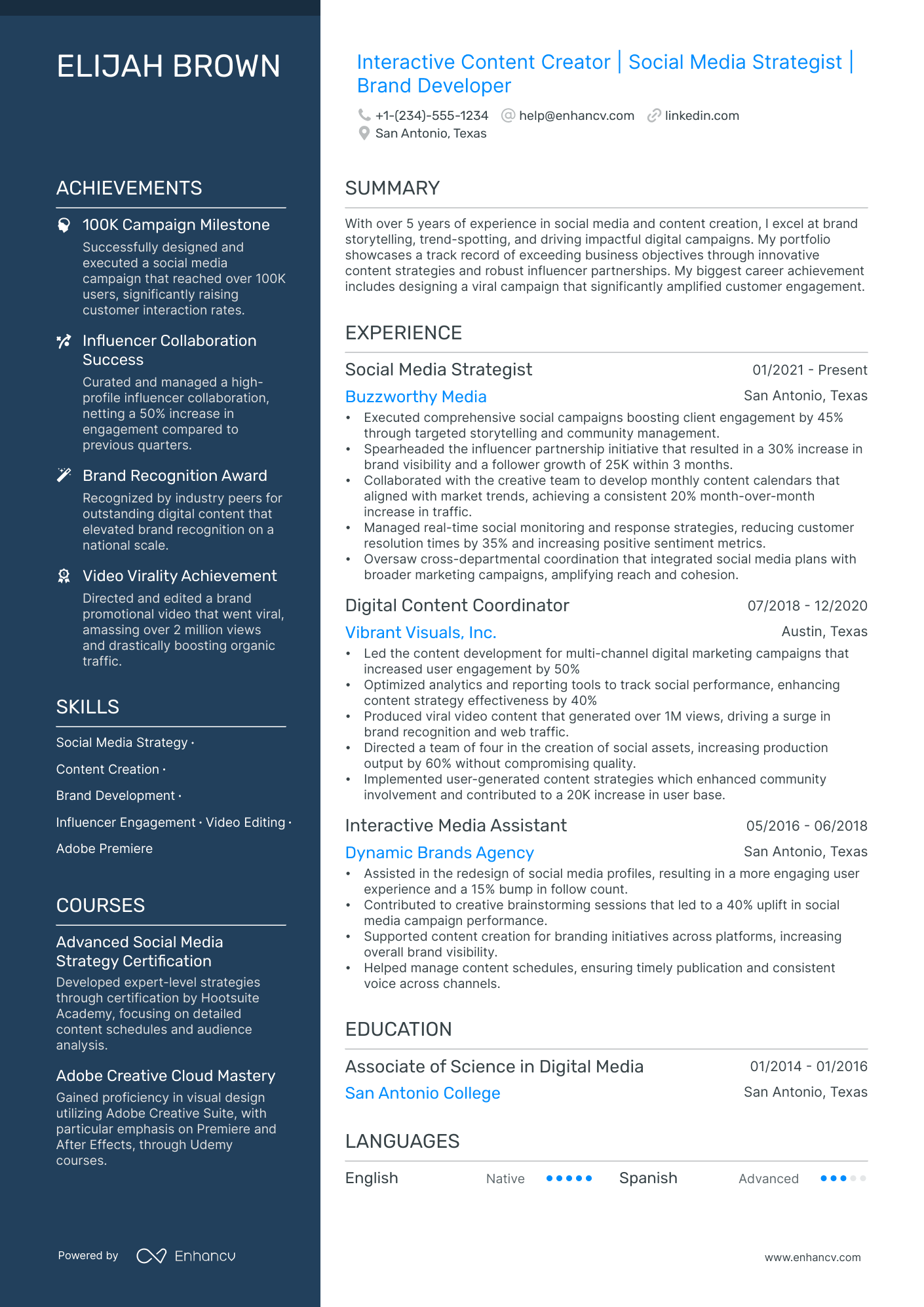 5 Interactive Designer Resume Examples & Guide for 2024