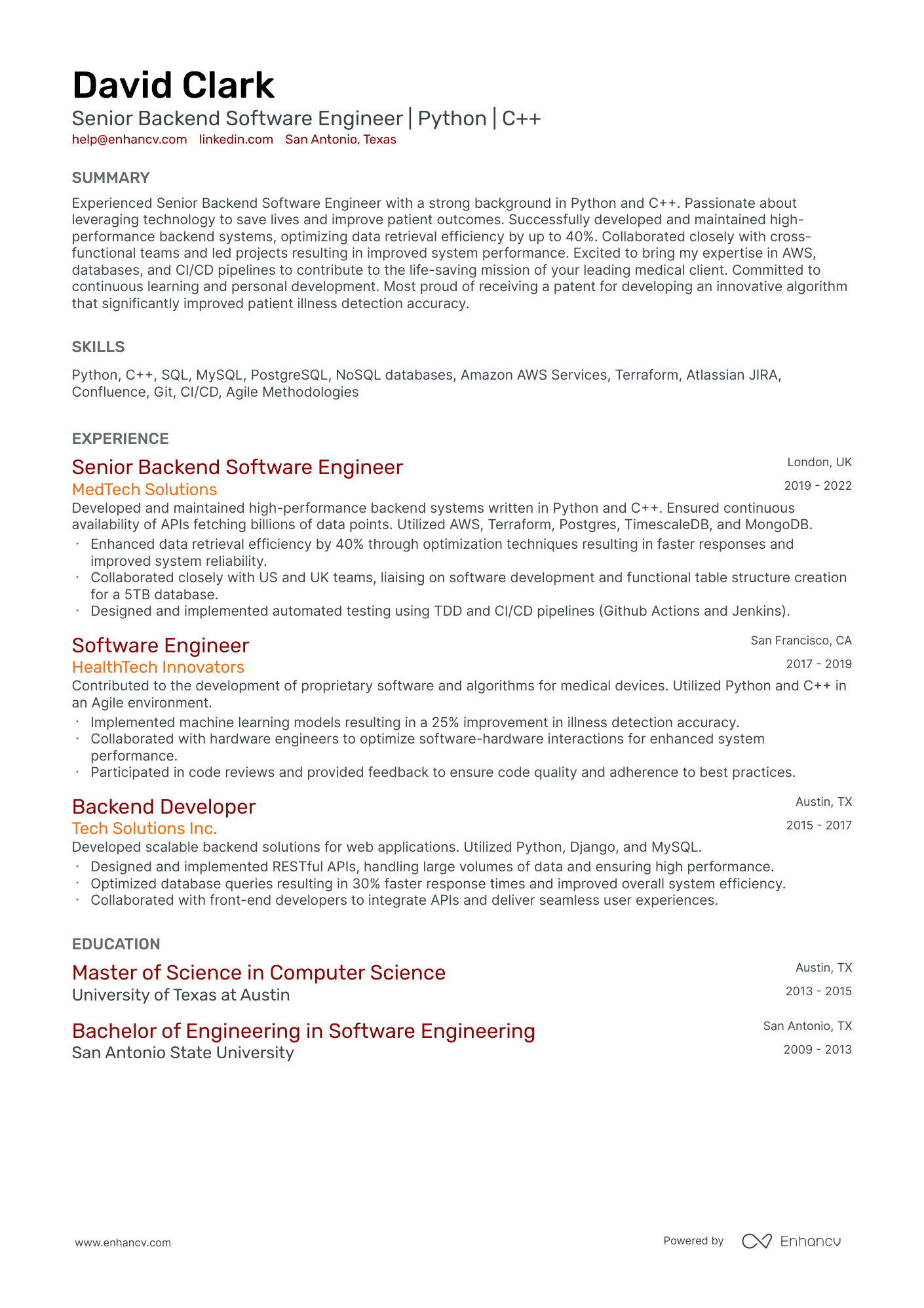 10 VP of Engineering Resume Examples & Guide for 2026