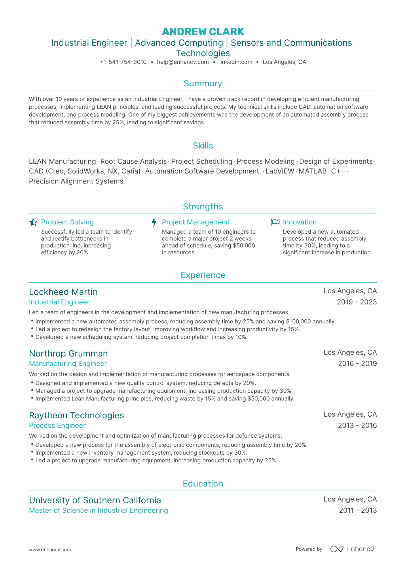 9 Engineering Resume Examples & Guide for 2023