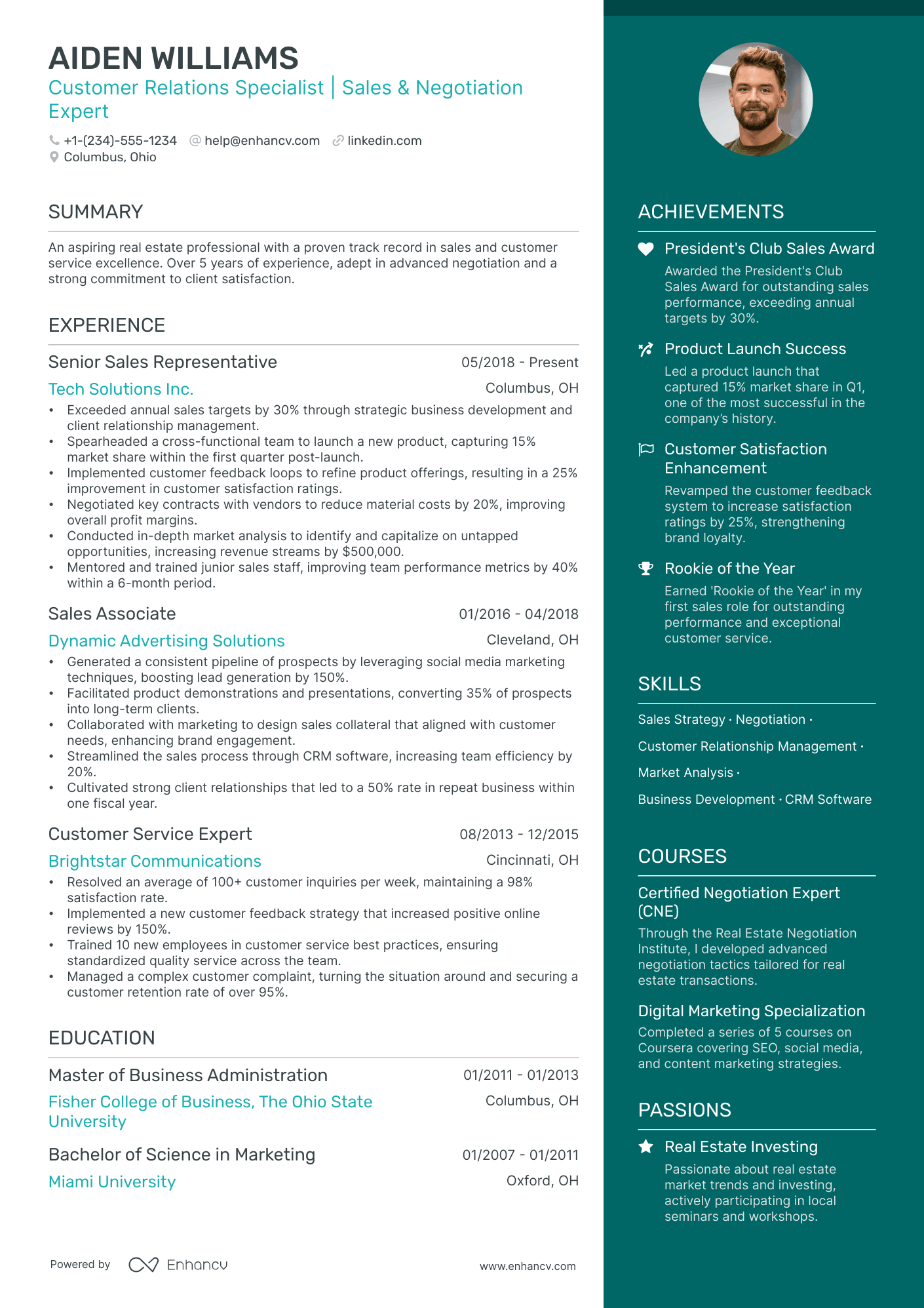 5 Realtor Resume Examples & Guide for 2024