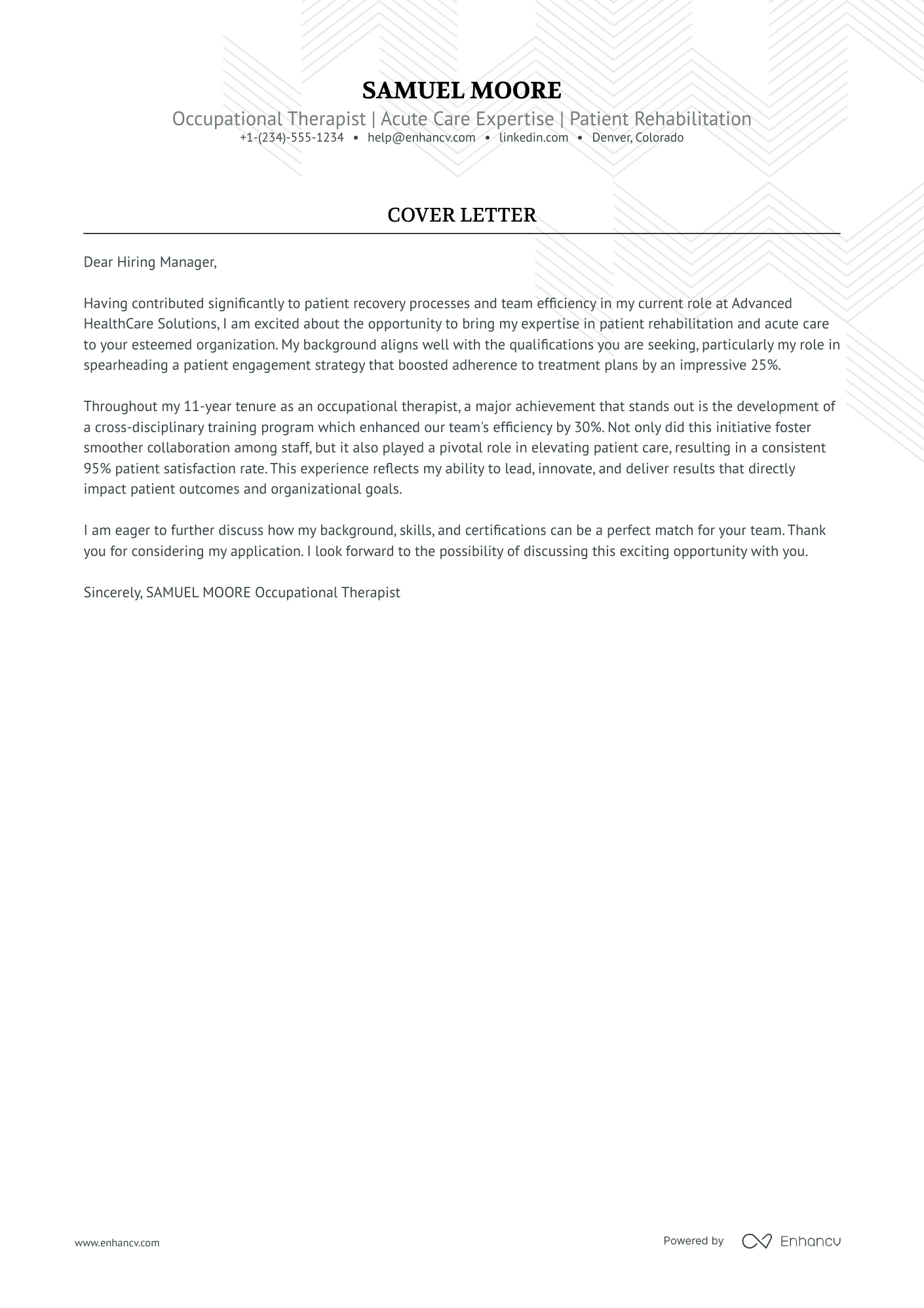 13 Professional Healthcare Cover Letter Examples and Template for 2026 ...