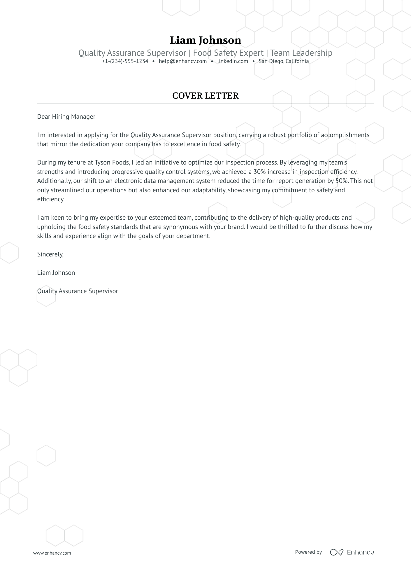 8 Professional Quality Assurance Specialist Cover Letter Examples and ...