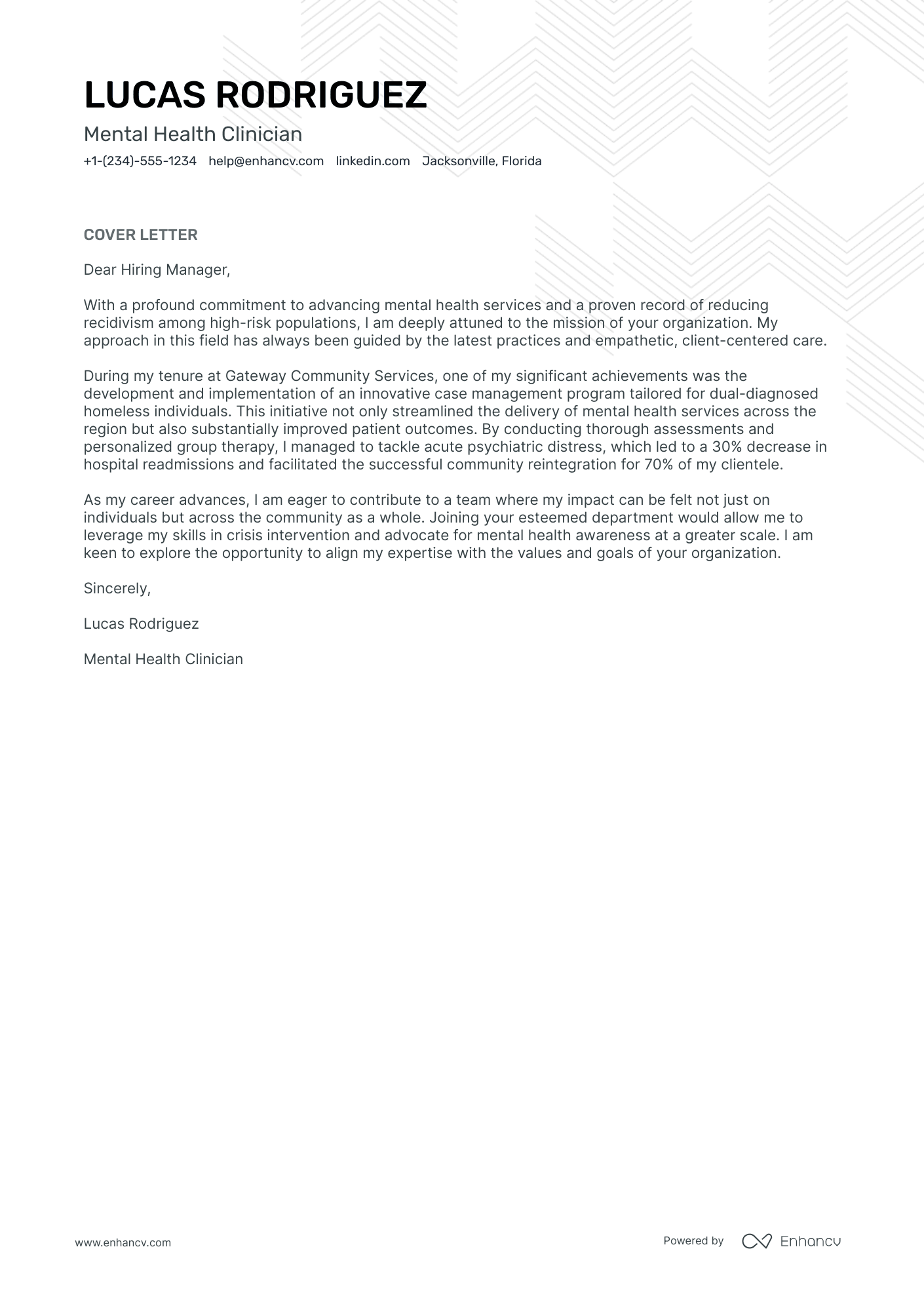 9 Professional Social Worker Cover Letter Examples and Template for ...