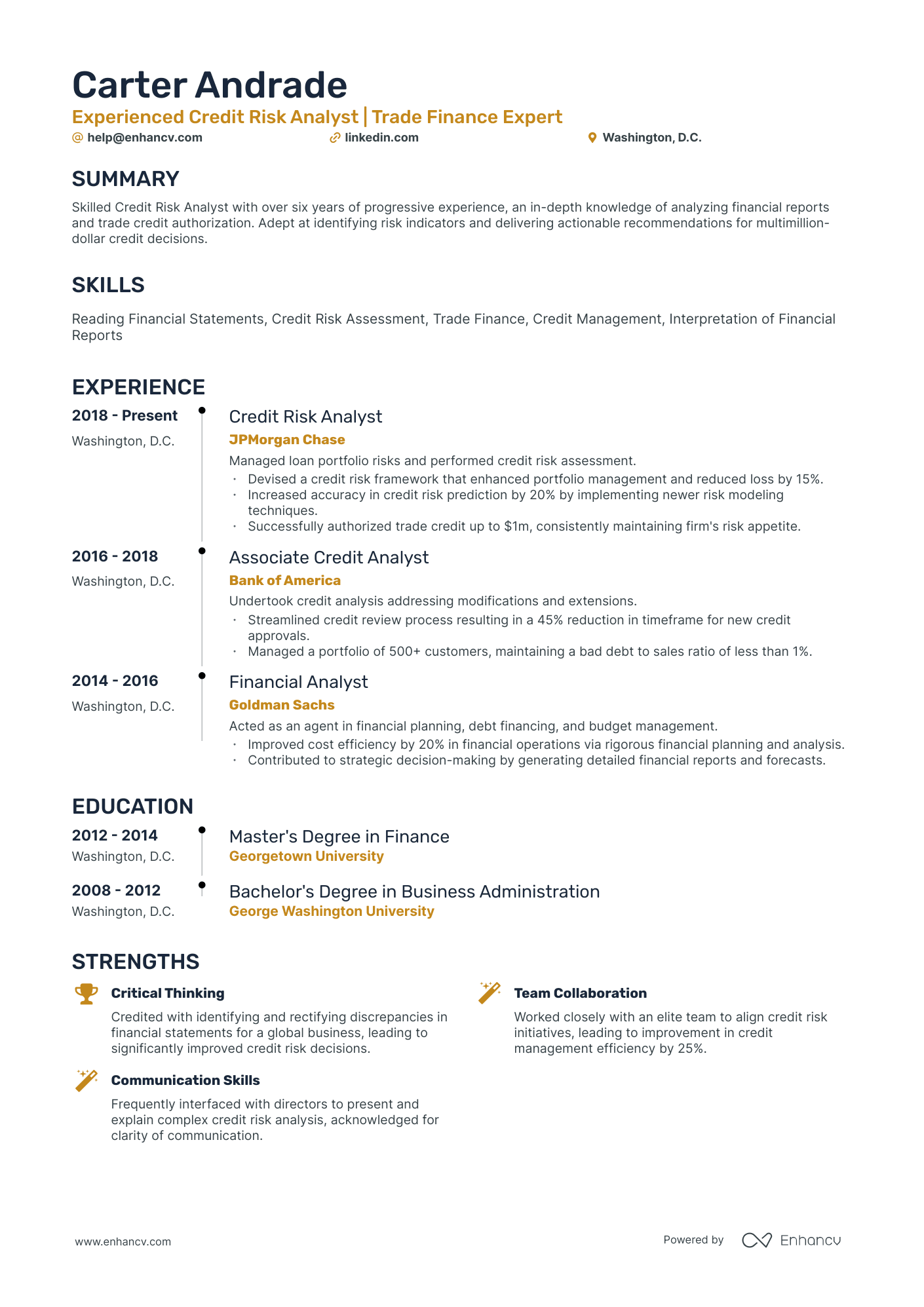 10 Credit Analyst Resume Examples & Guide for 2026