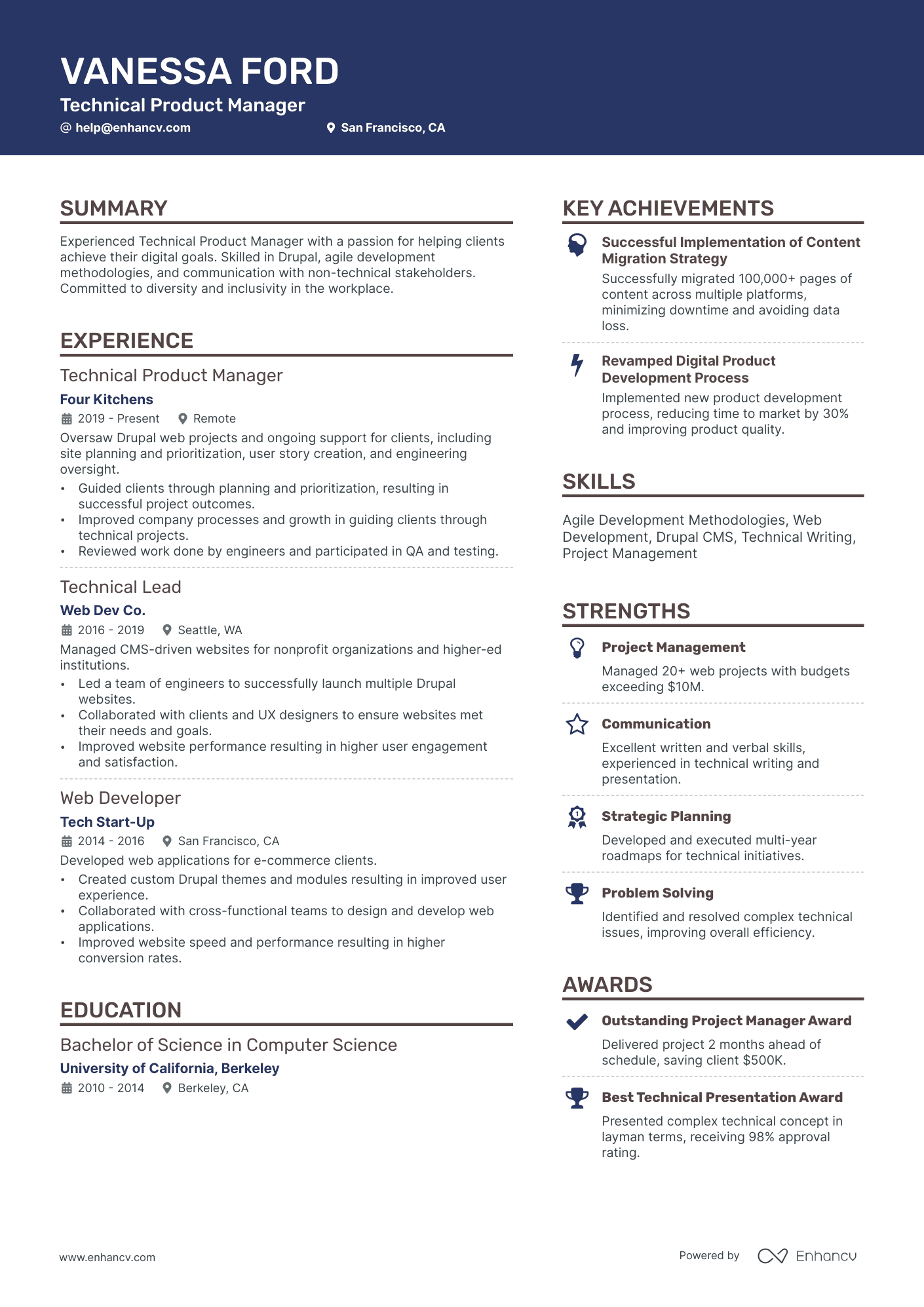 10 Technical Project Manager Resume Examples & Guide for 2026