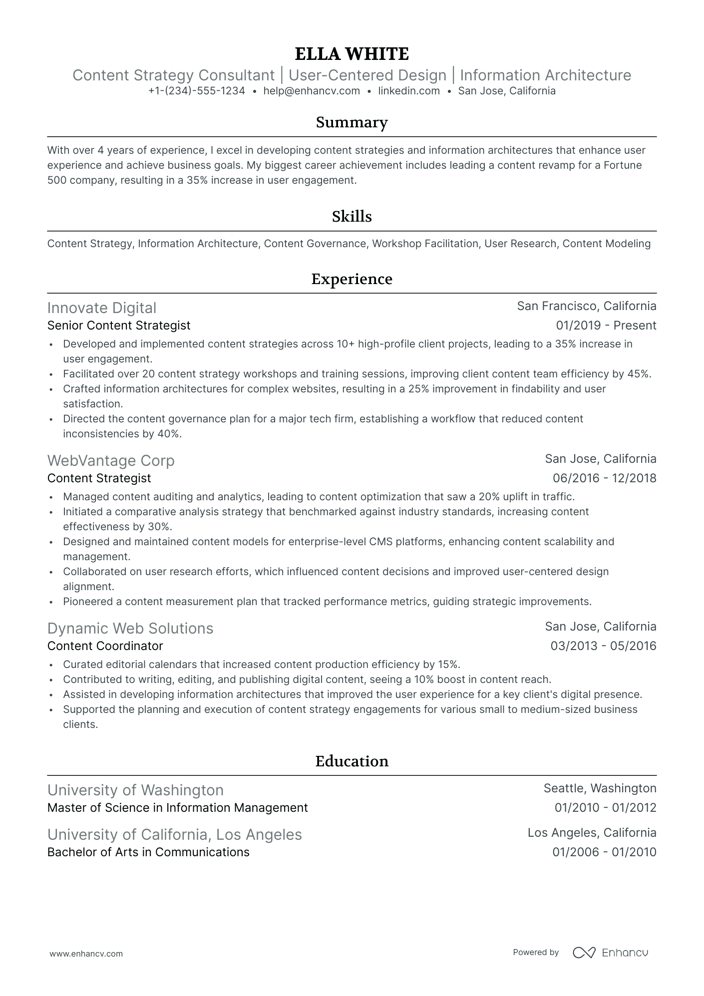 10 Strategy Consultant Resume Examples & Guide for 2026