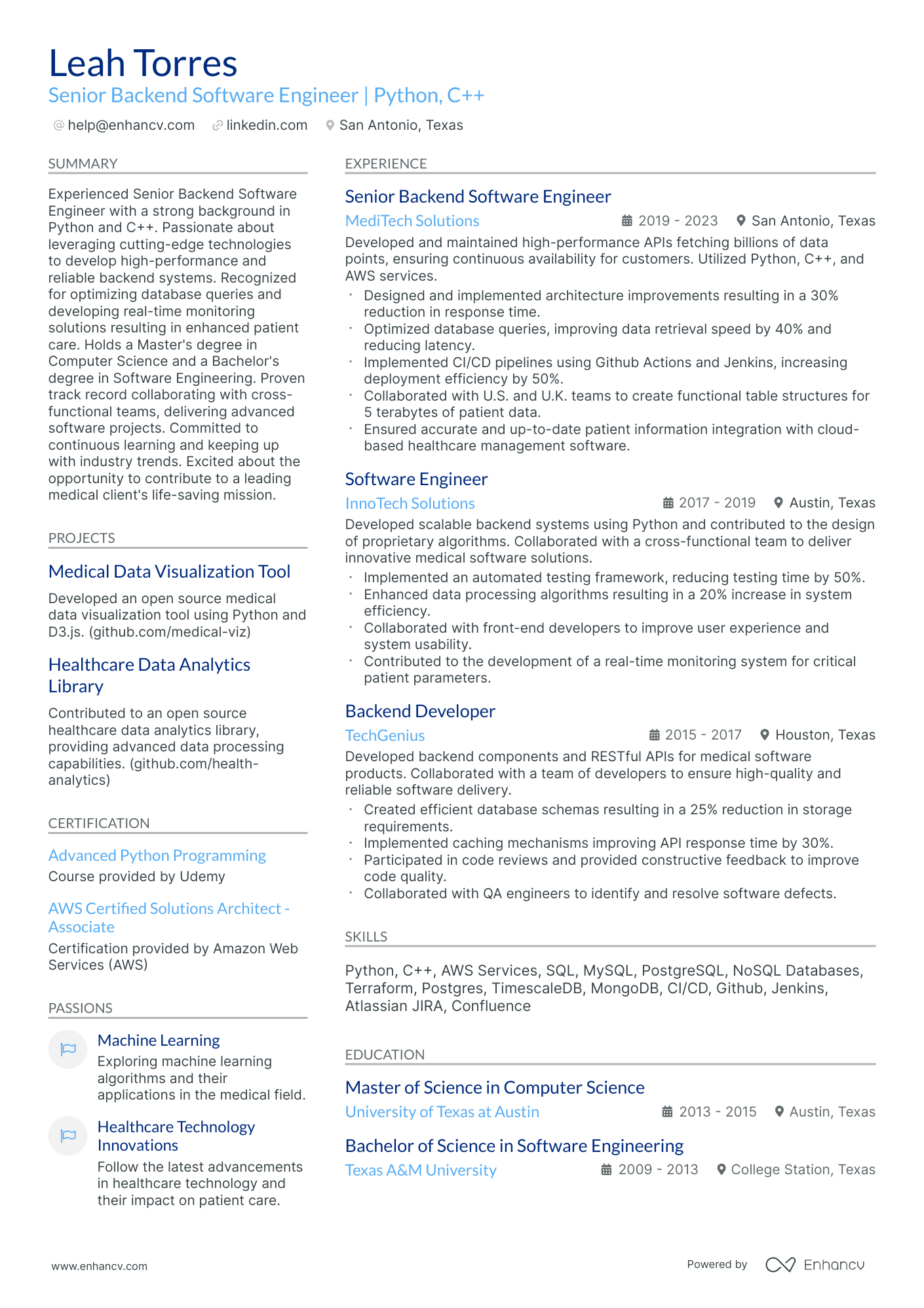 10 Lead Engineer Resume Examples & Guide for 2026