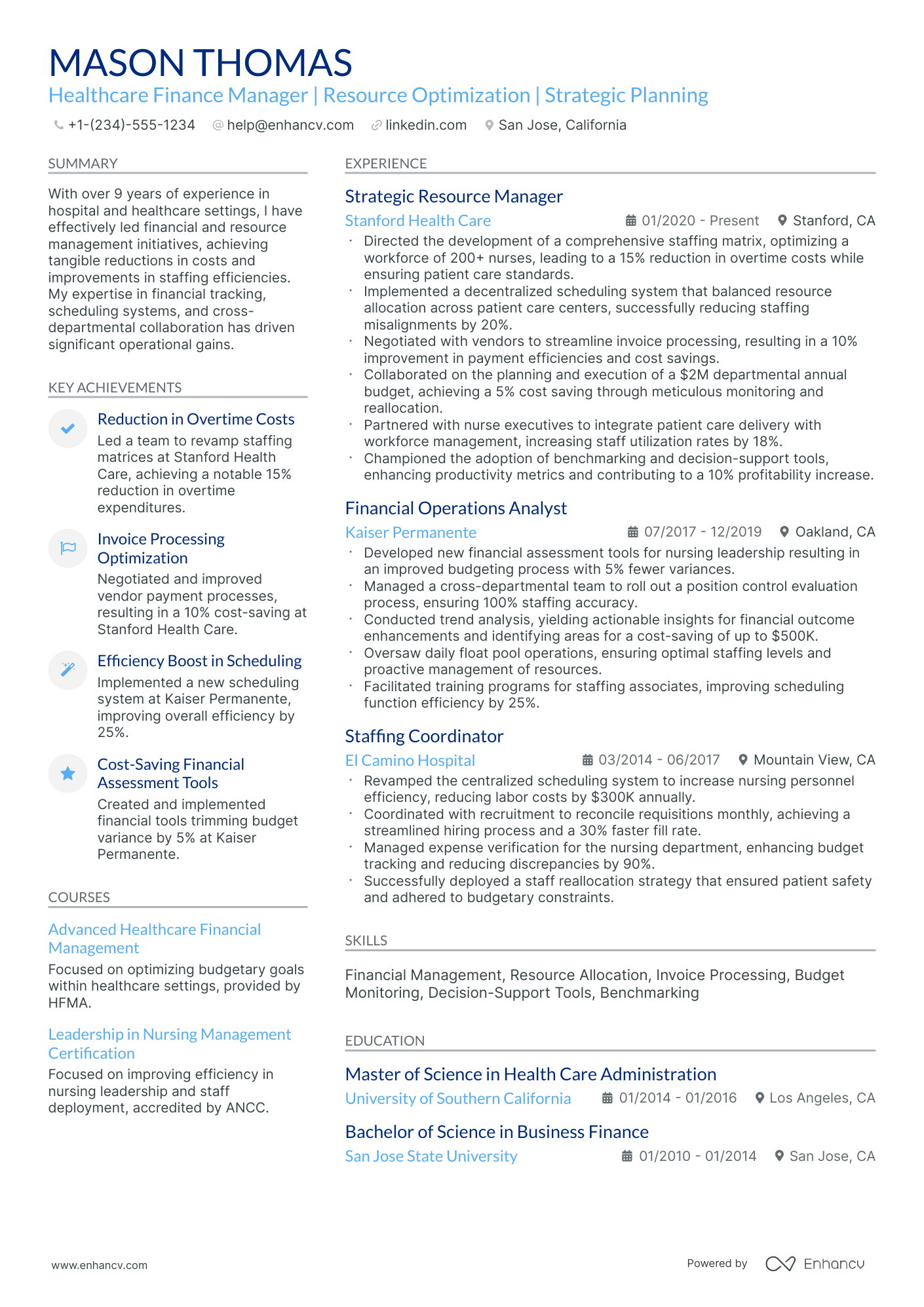 10 Staffing Manager Resume Examples & Guide for 2025