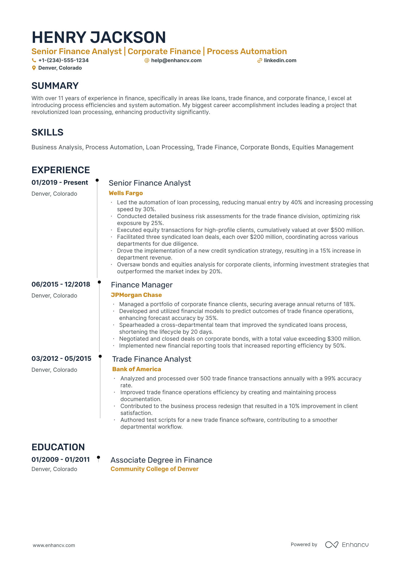 10 Banking Business Analyst Resume Examples & Guide for 2026