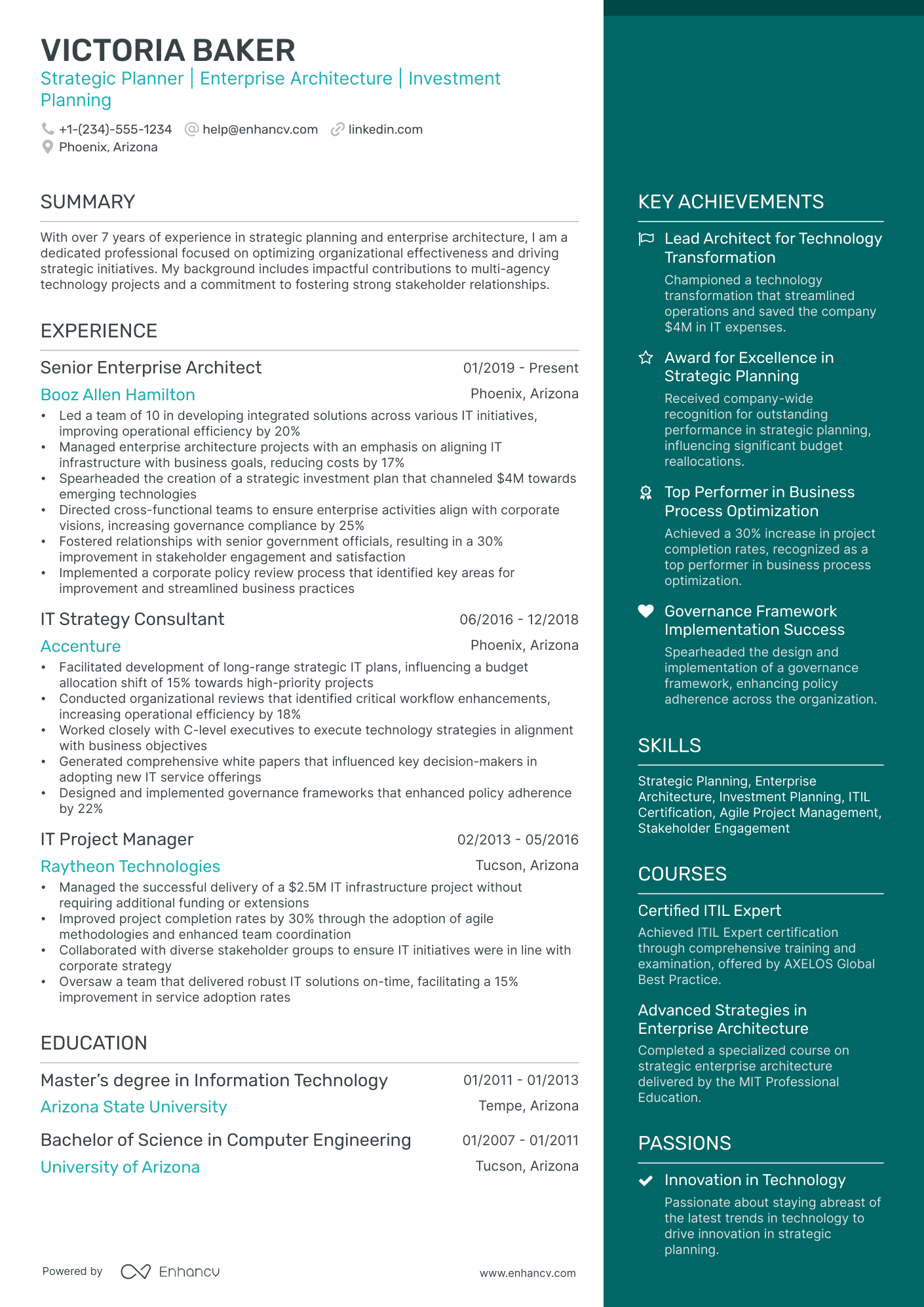 10 Strategic Planning Manager Resume Examples & Guide for 2026