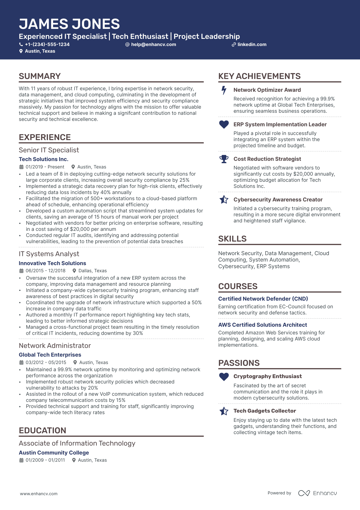 10 Military Resume Examples & Guide for 2025