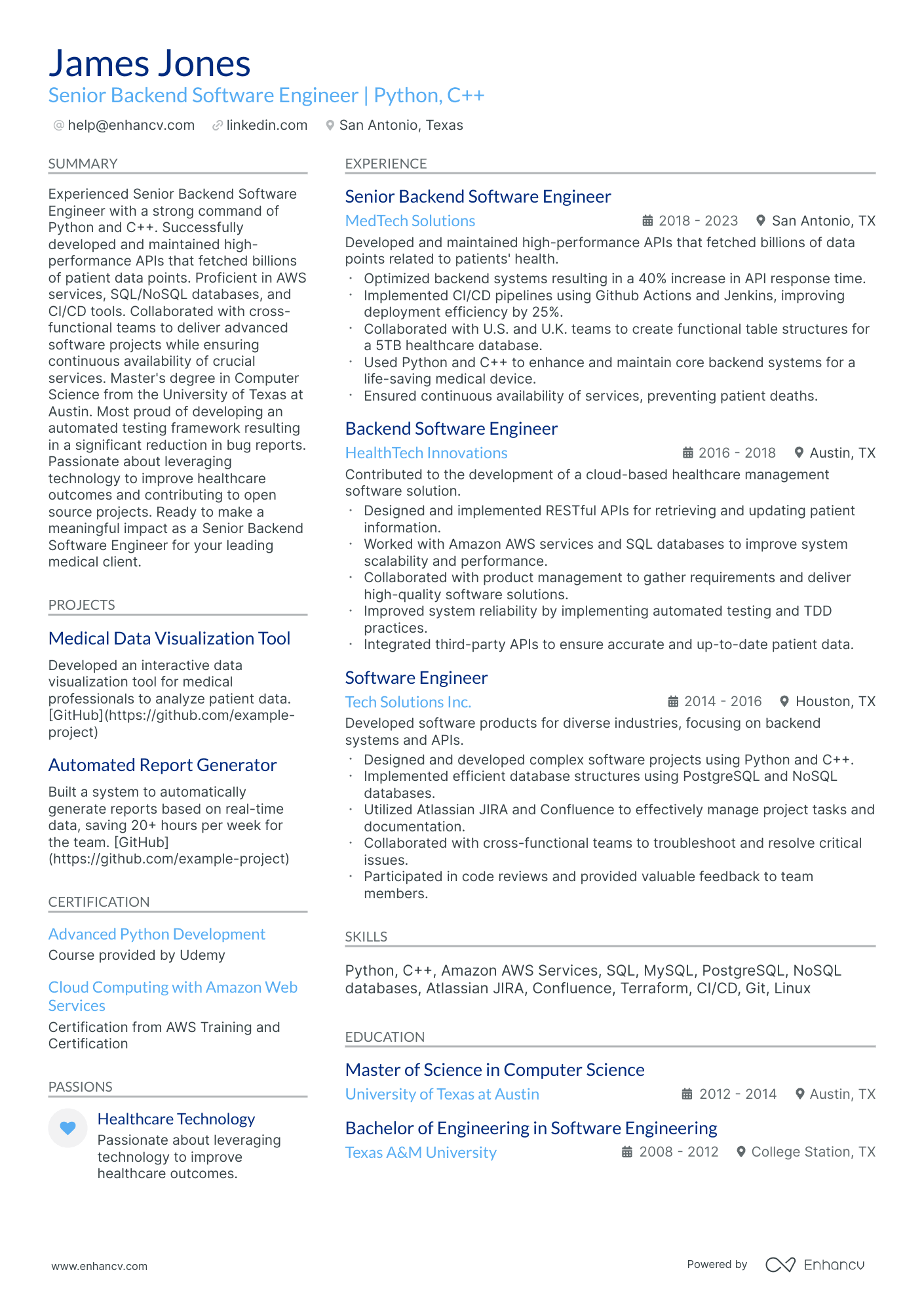 10 Lead Data Engineer Resume Examples & Guide for 2026