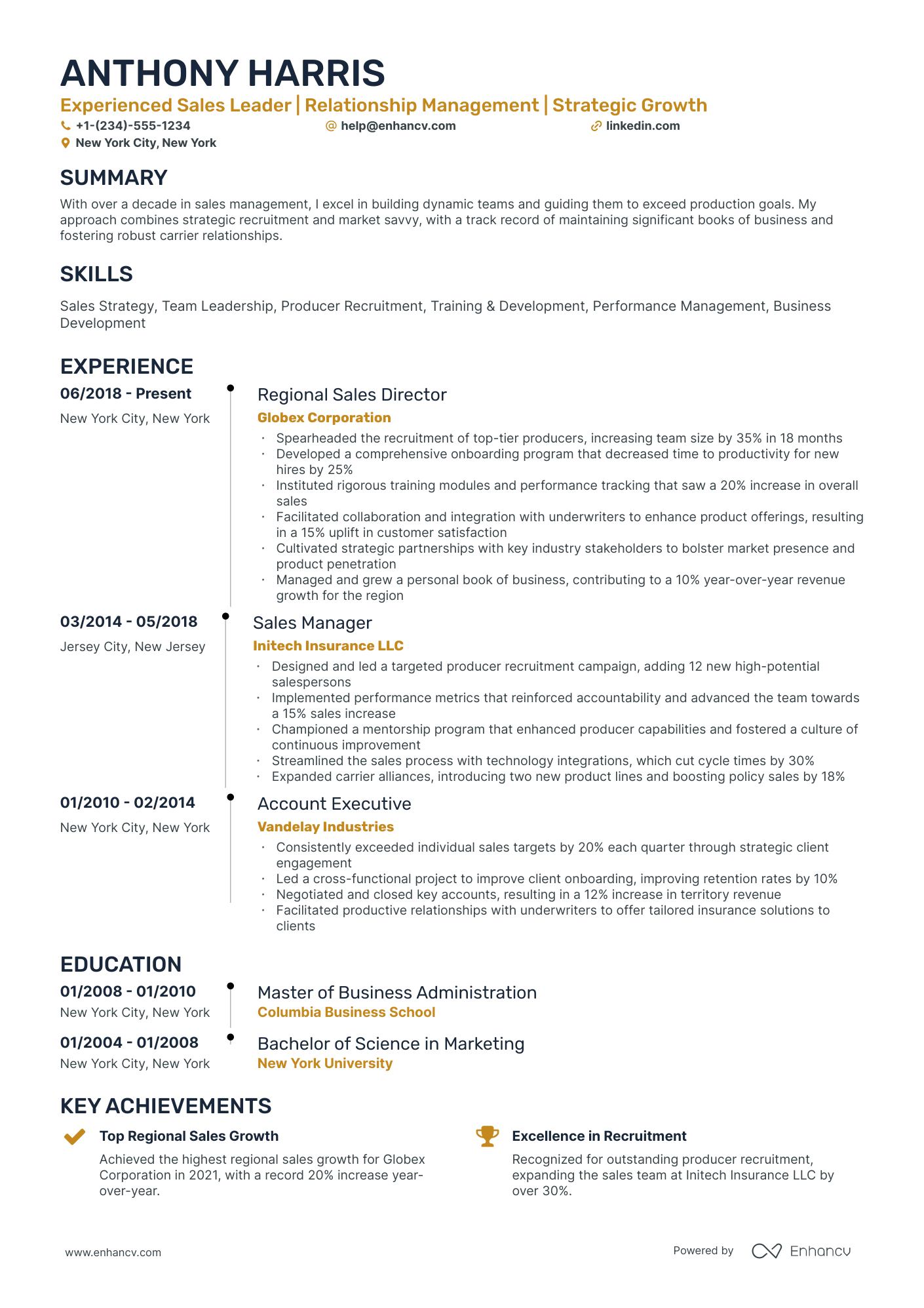 10 Sales Team Leader Resume Examples & Guide for 2026