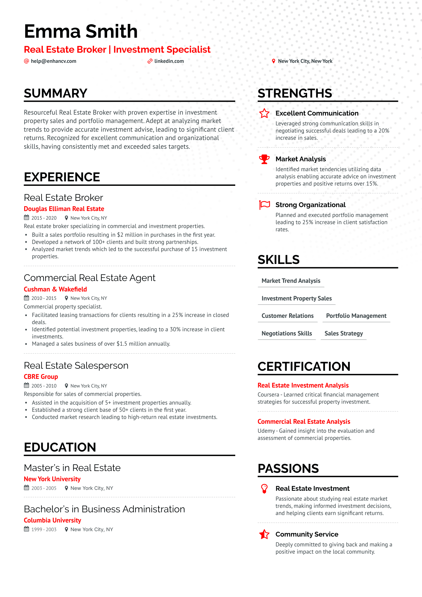 9 Broker Resume Examples & Guide for 2024