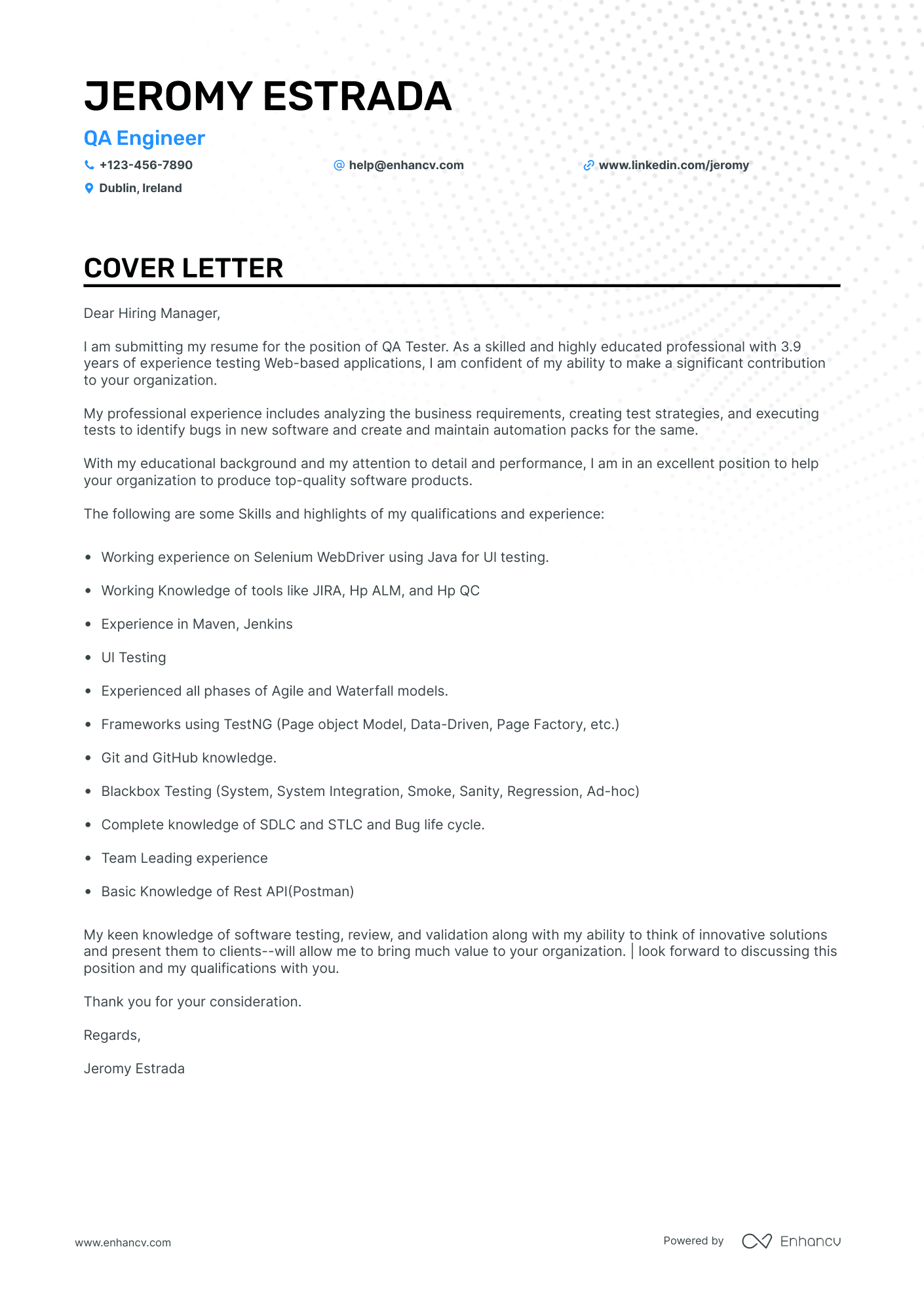 1200+ Cover Letter Examples for Every Career Level and Field