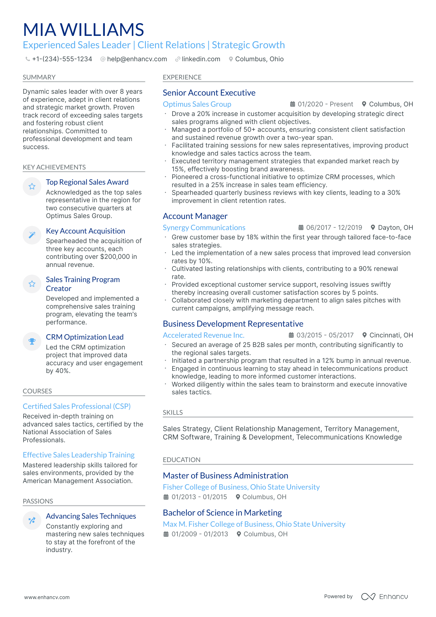 10 Marketing Account Manager Resume Examples & Guide for 2026