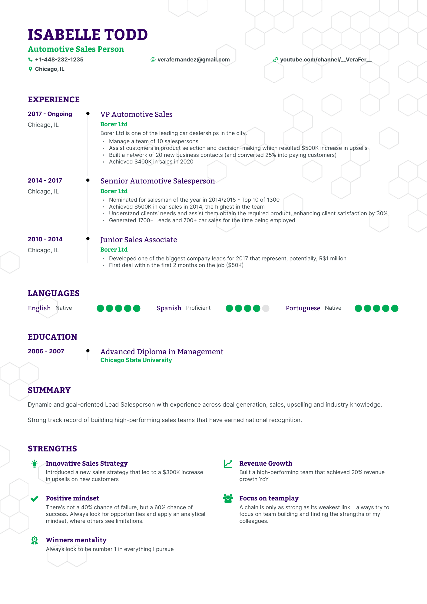 5 Car Salesman Resume Examples & Guide for 2023