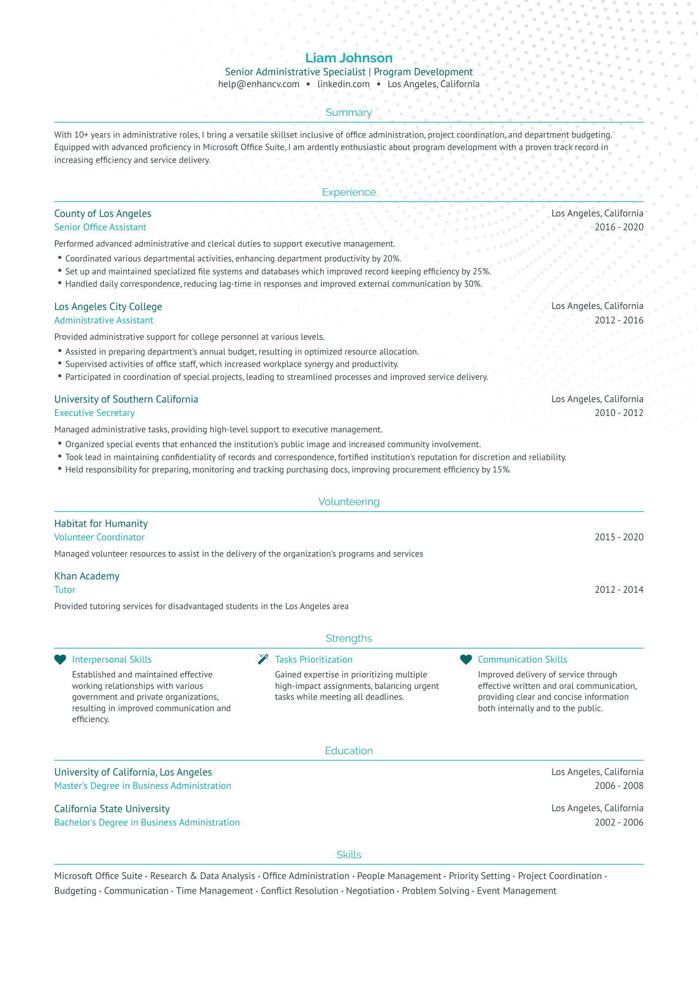 17 Administrative Assistant Resume Examples & Guide for 2024