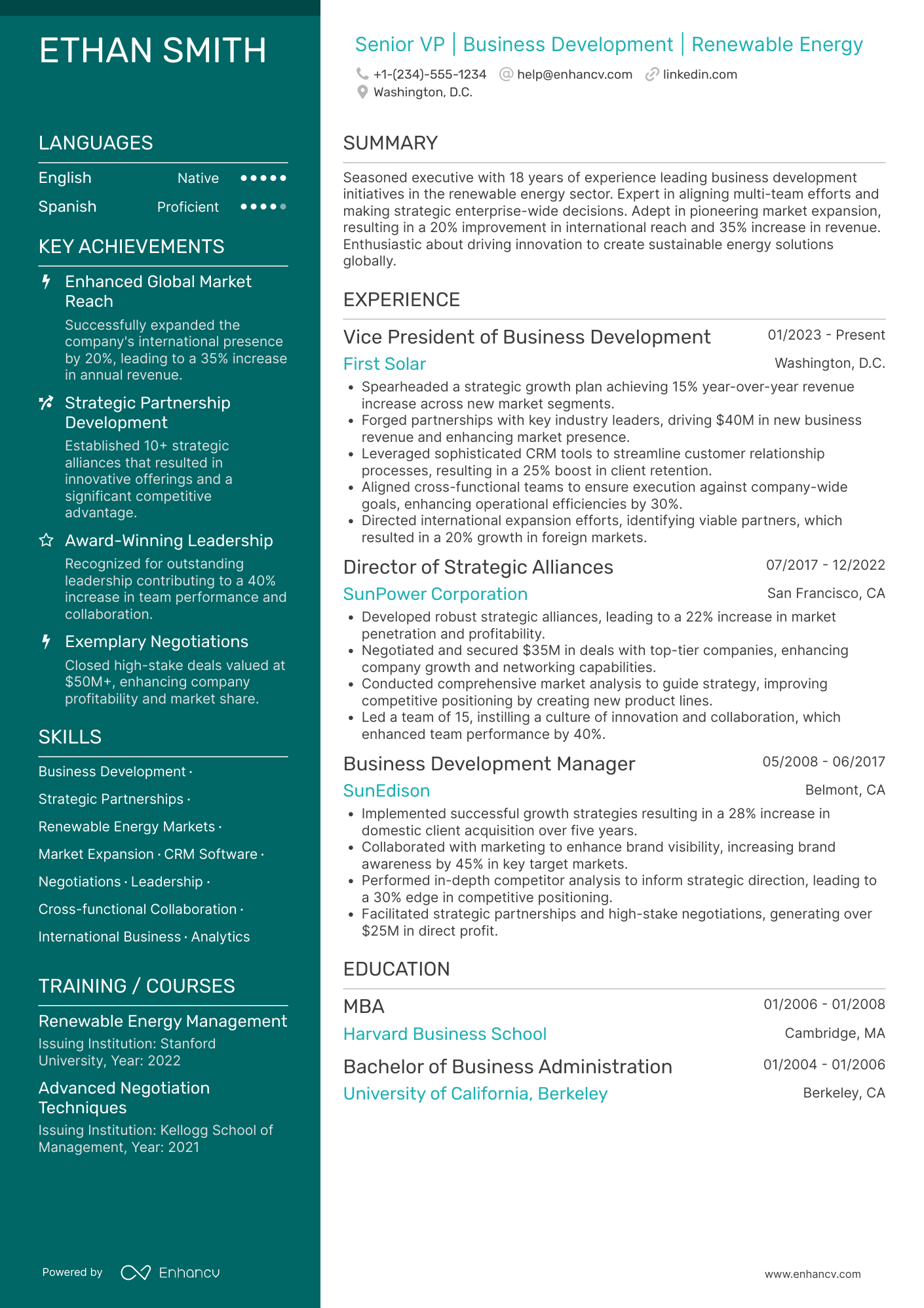 3 VP Business Development Resume Examples & Guide for 2026