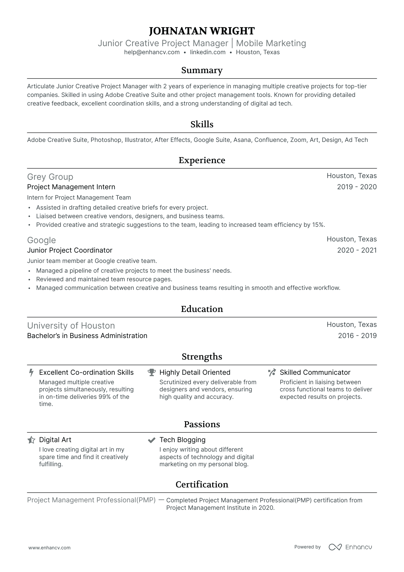 10 Junior Project Manager Resume Examples & Guide for 2026