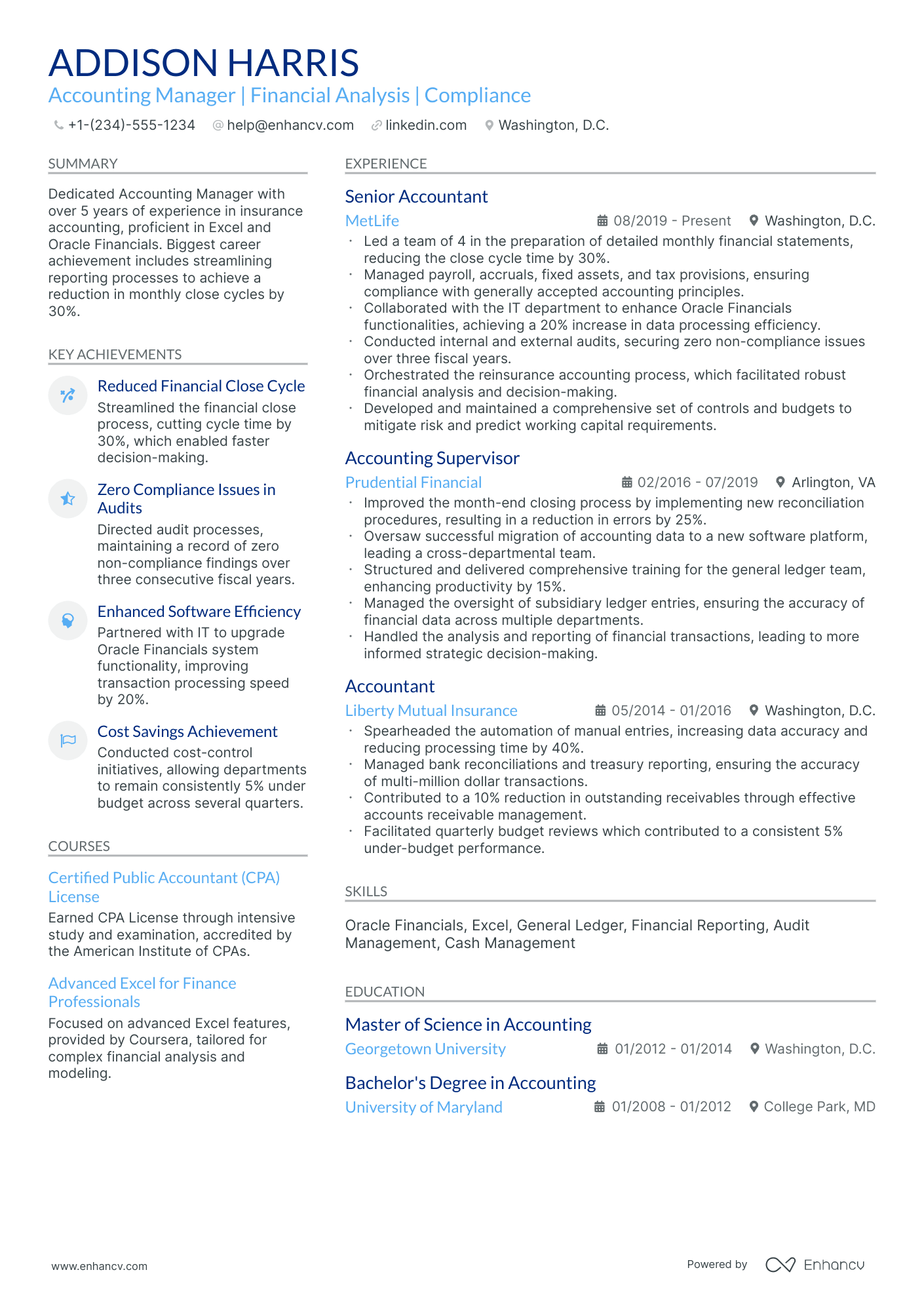 10 General Ledger Accounting Resume Examples, Templates & Guide for 2026