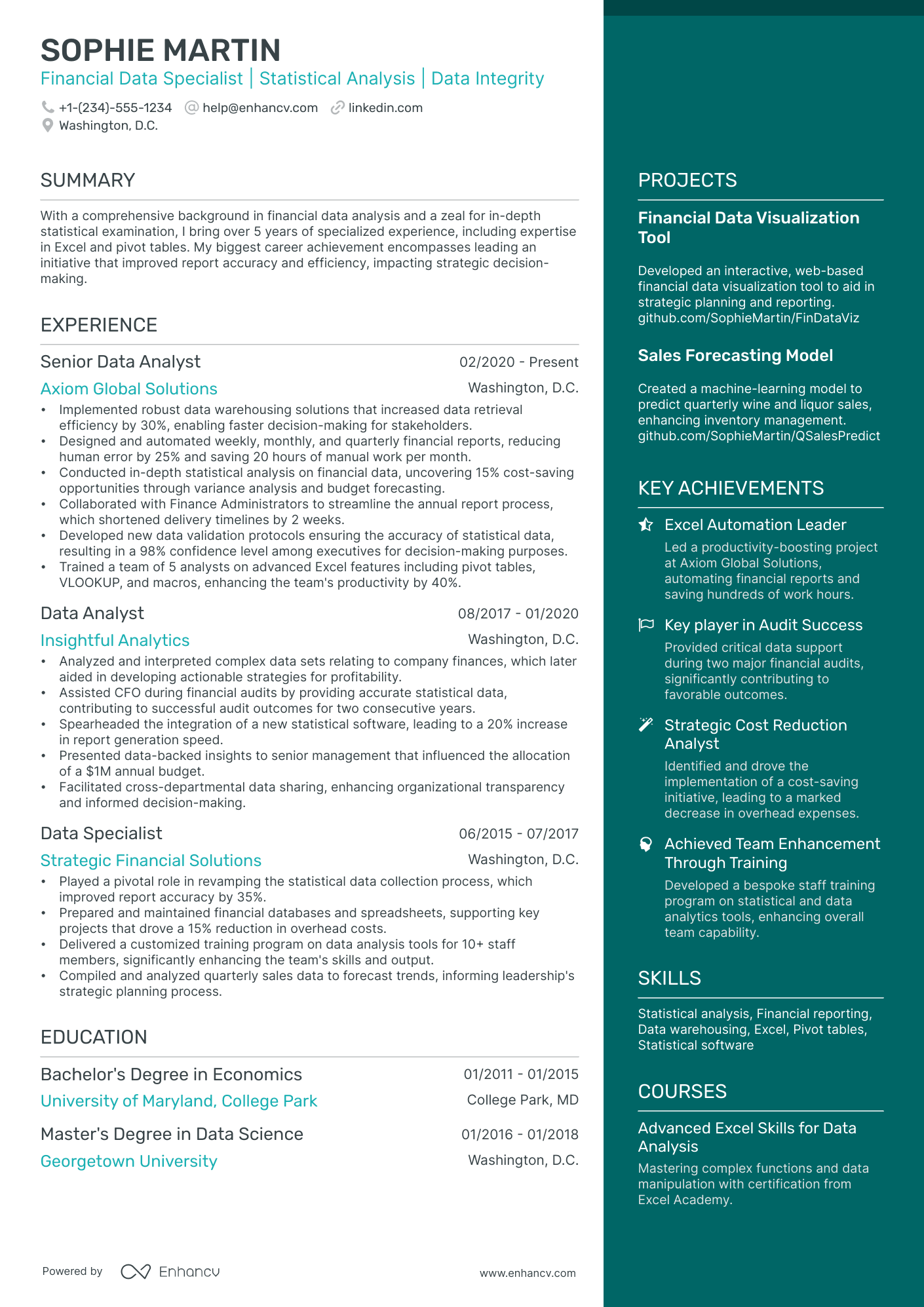 10 Data Specialist Resume Examples & Guide for 2026