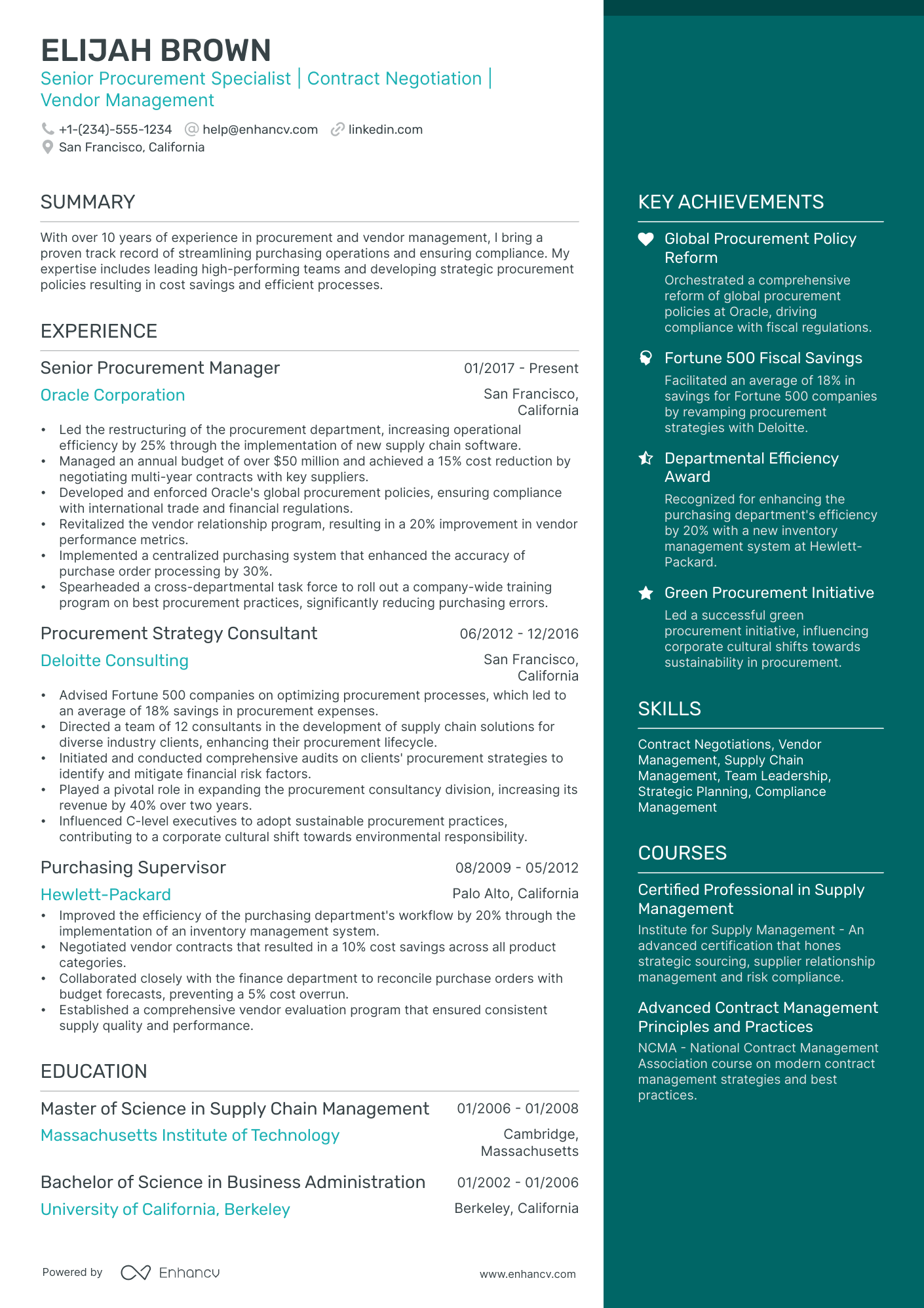10 Purchasing Director Resume Examples & Guide for 2025