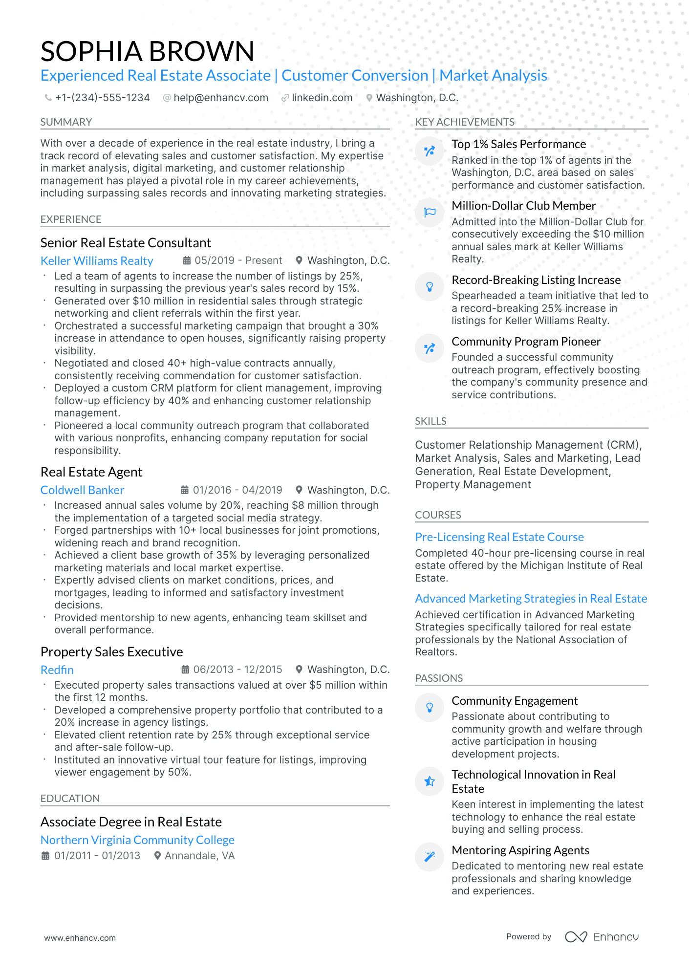 10 Real Estate Sales Resume Examples & Guide for 2026