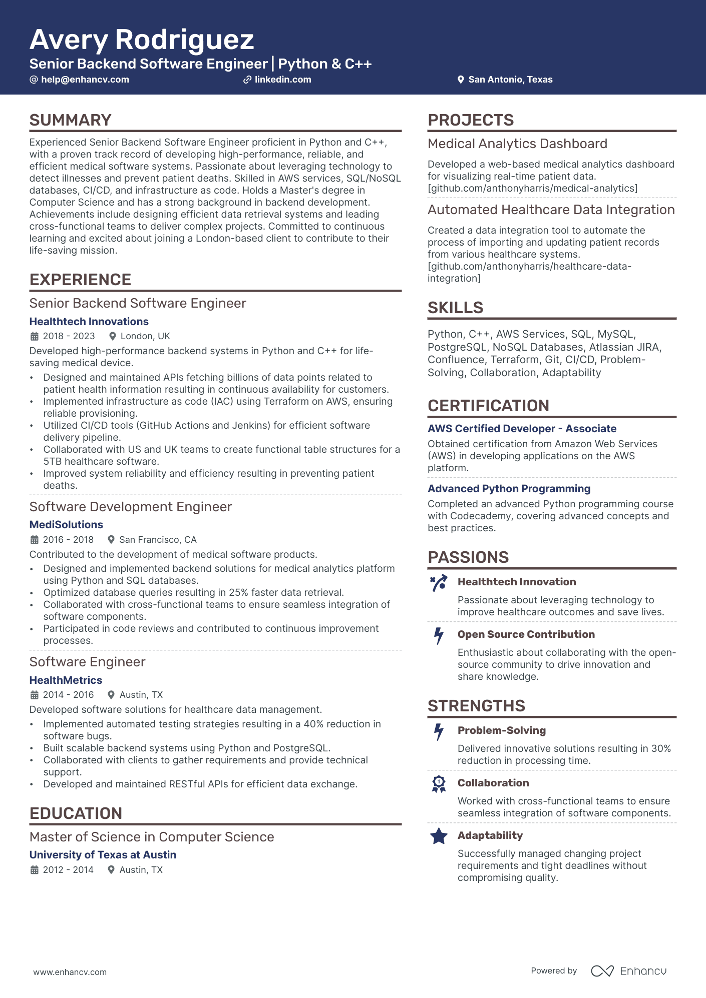 10 Cloud Architect Resume Examples & Guide for 2026