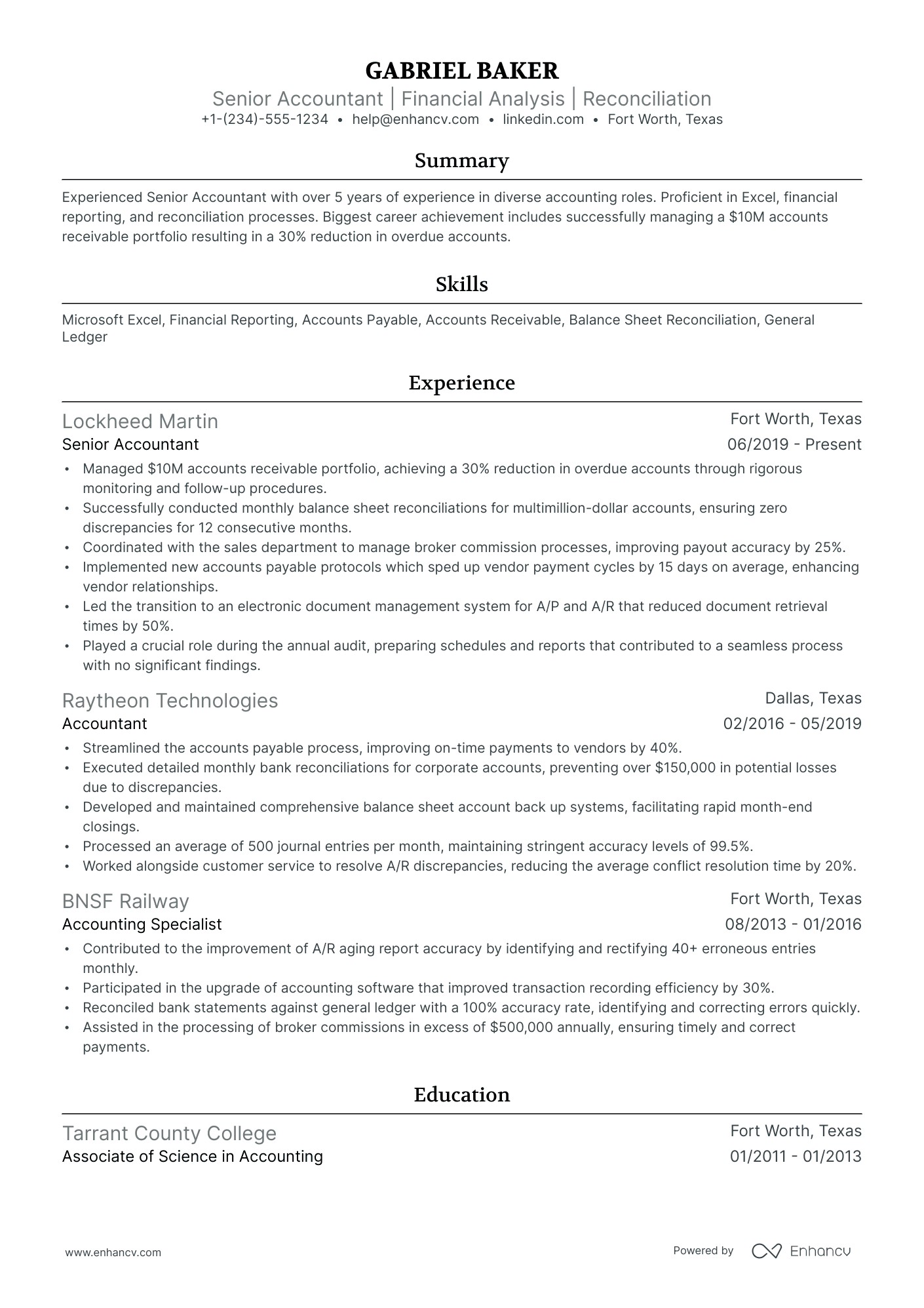 10 Financial Assistant Resume Examples & Guide for 2026