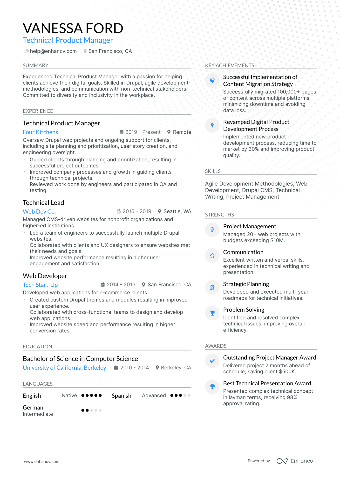 10 Technical Project Manager Resume Examples & Guide for 2026