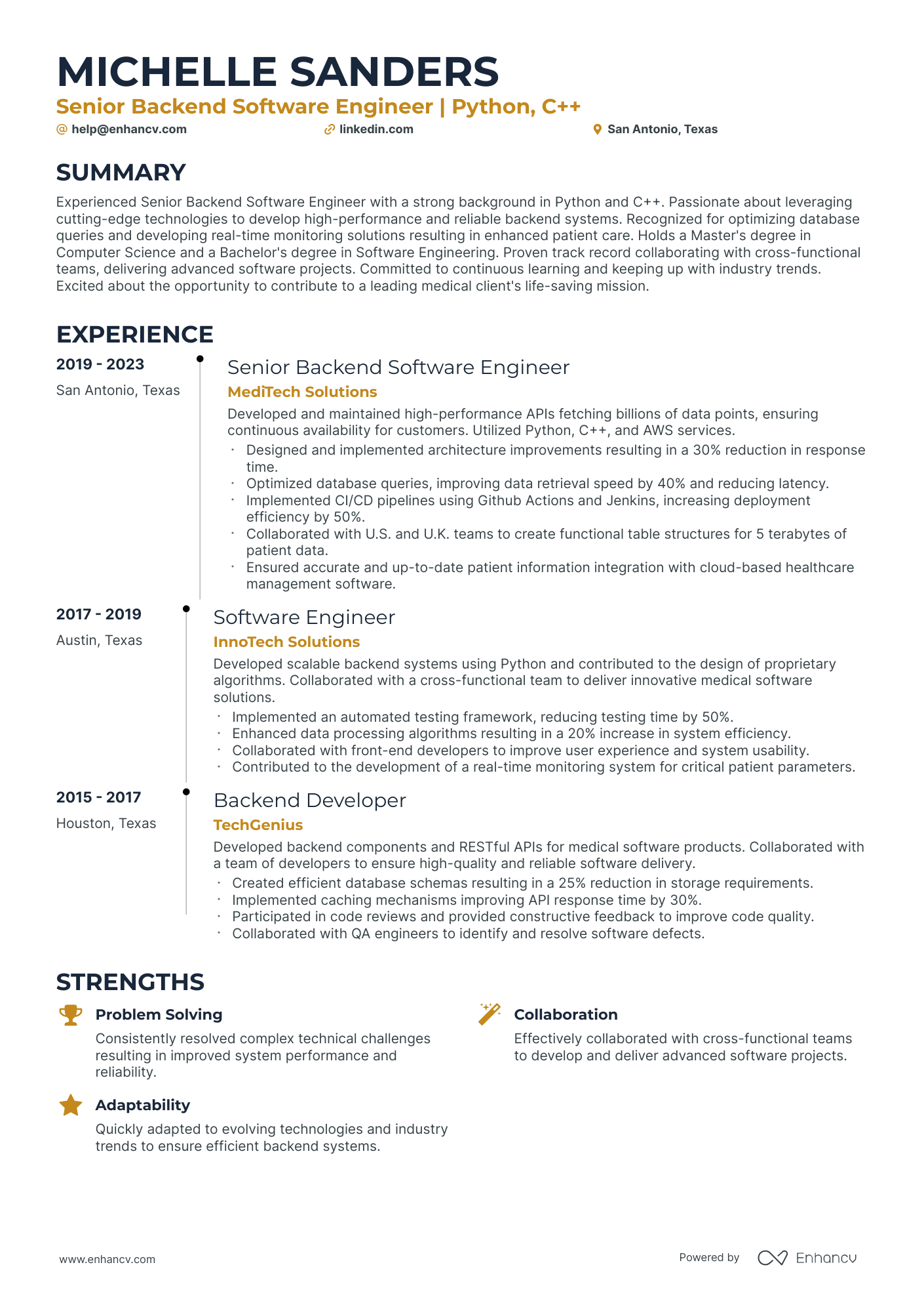 5 Lead Engineer Resume Examples & Guide for 2024