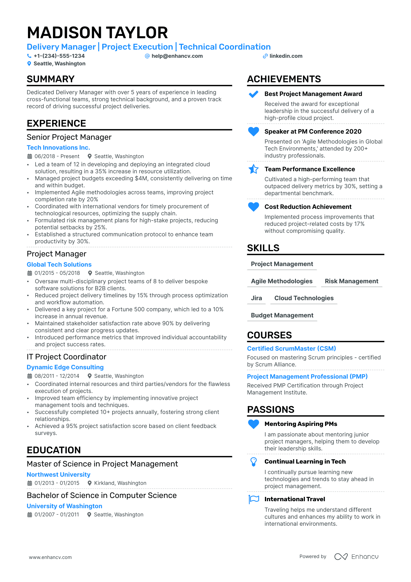 6 Delivery Driver Resume Examples & Guide for 2024