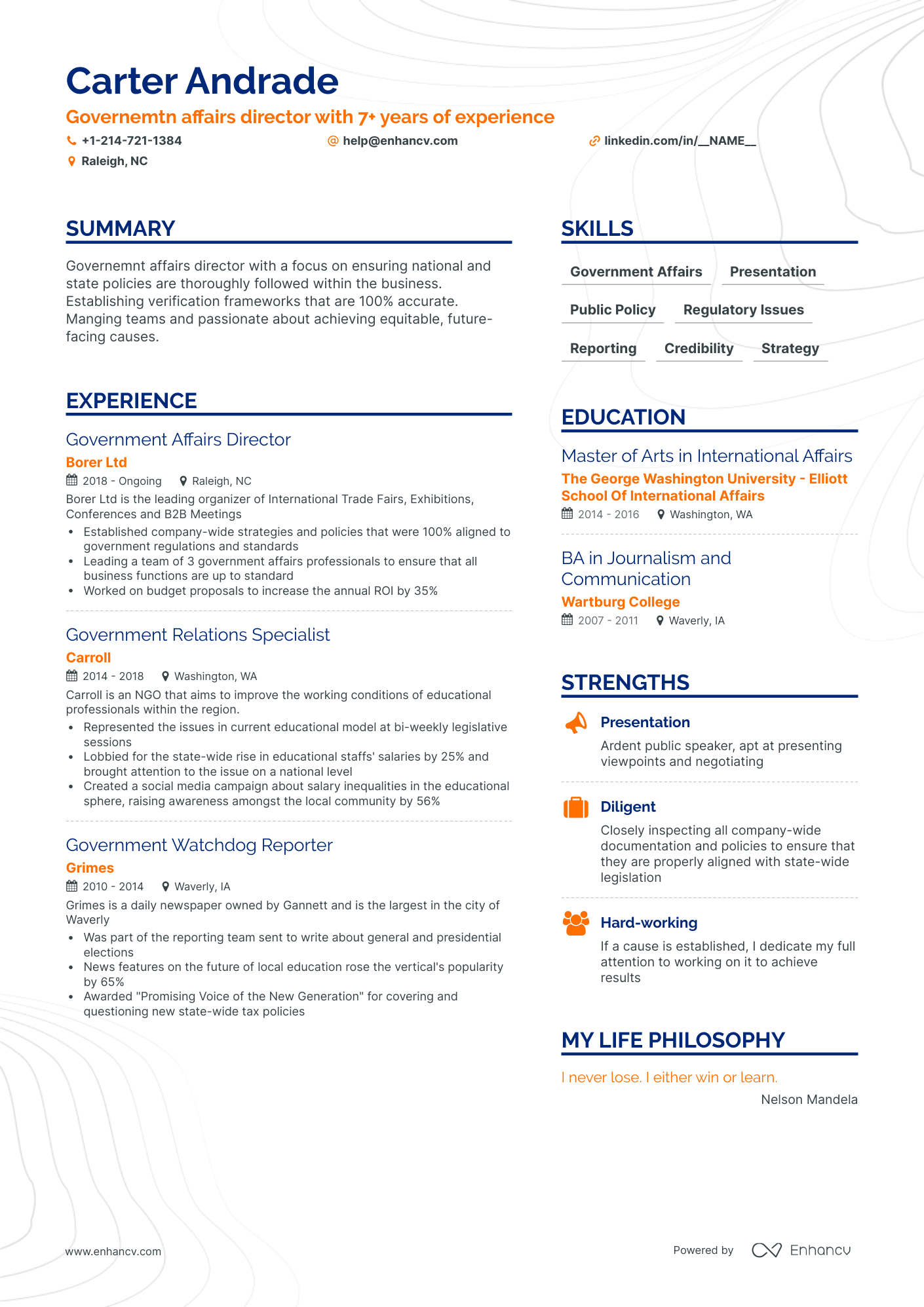 5 Government Resume Examples & Guide for 2023