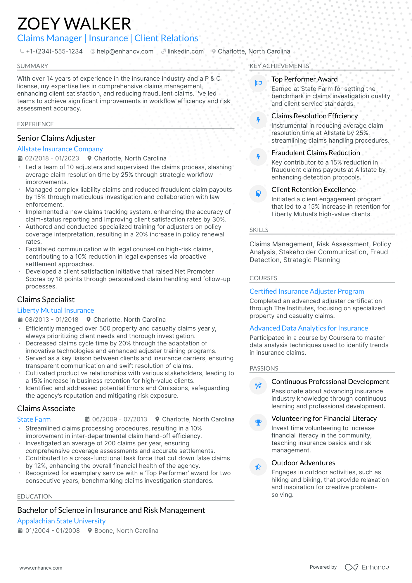 10 Claims Manager Resume Examples & Guide for 2026