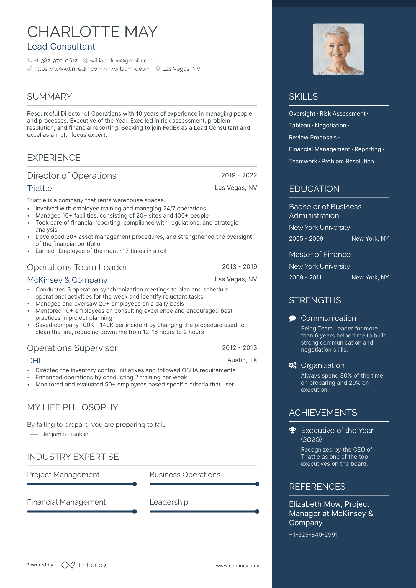 5 FedEx Resume Examples & Guide for 2025