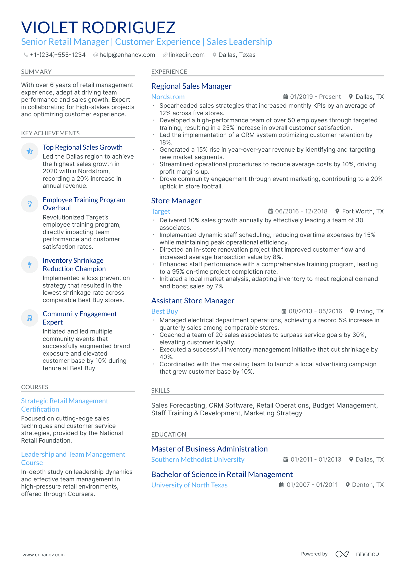 10 Customer Experience Manager Resume Examples & Guide for 2026