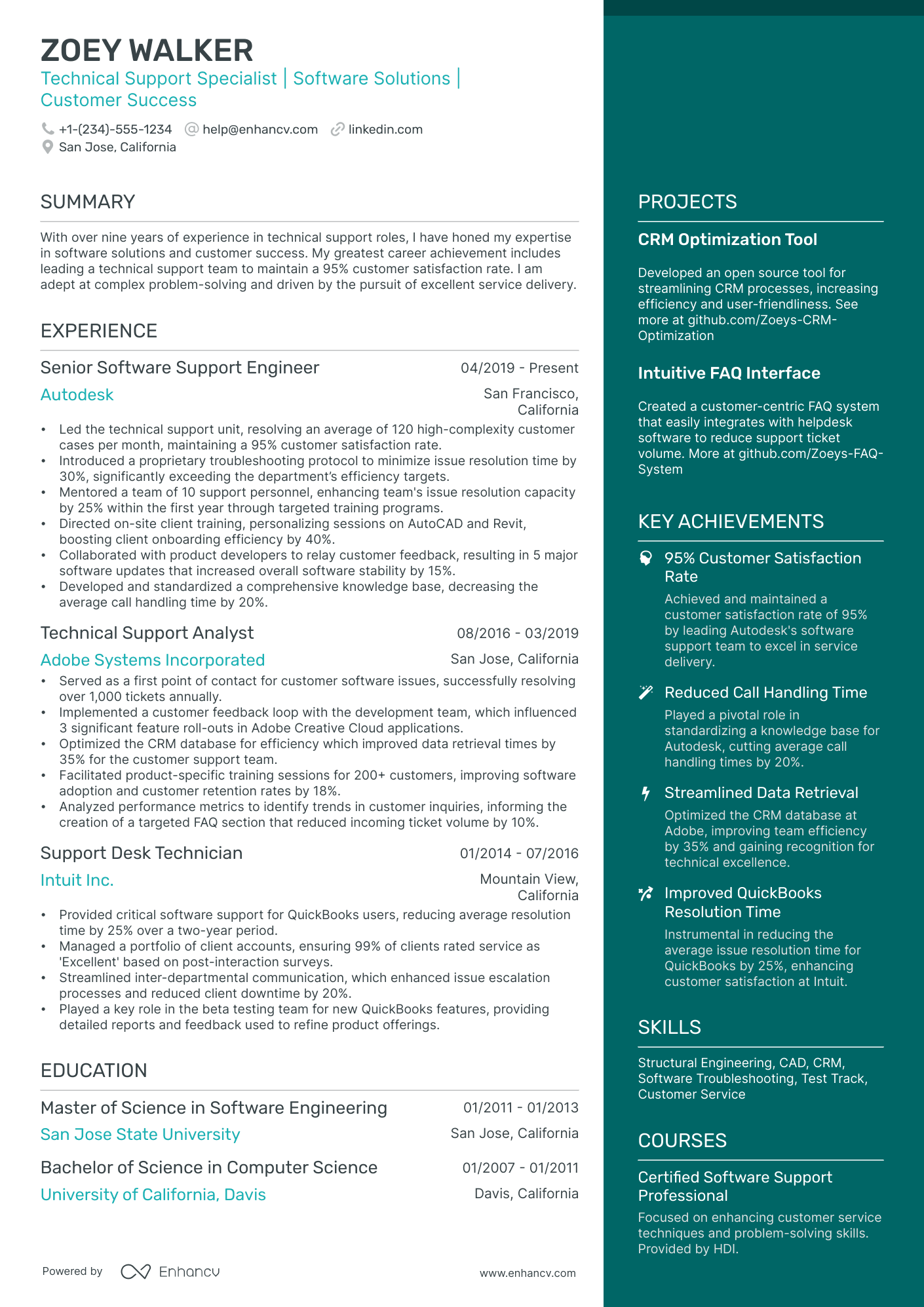 10 Technical Support Manager Resume Examples & Guide for 2026
