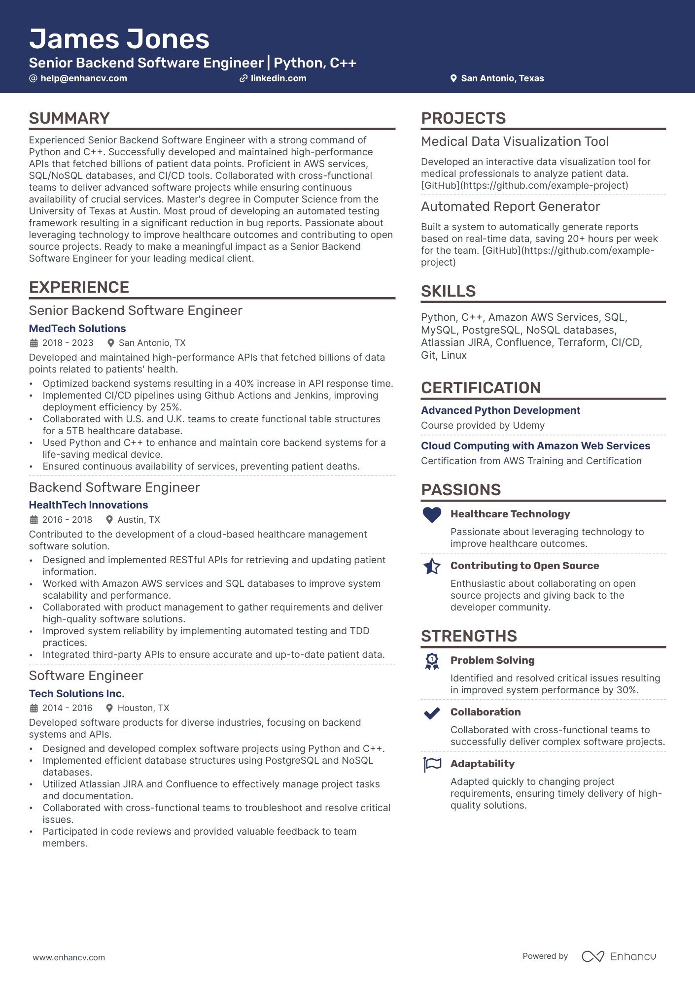 10 Lead Data Engineer Resume Examples & Guide for 2026