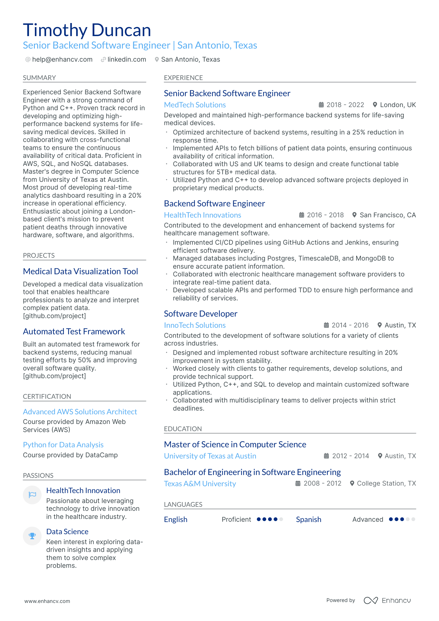 10 Cloud Security Engineer Resume Examples & Guide for 2026
