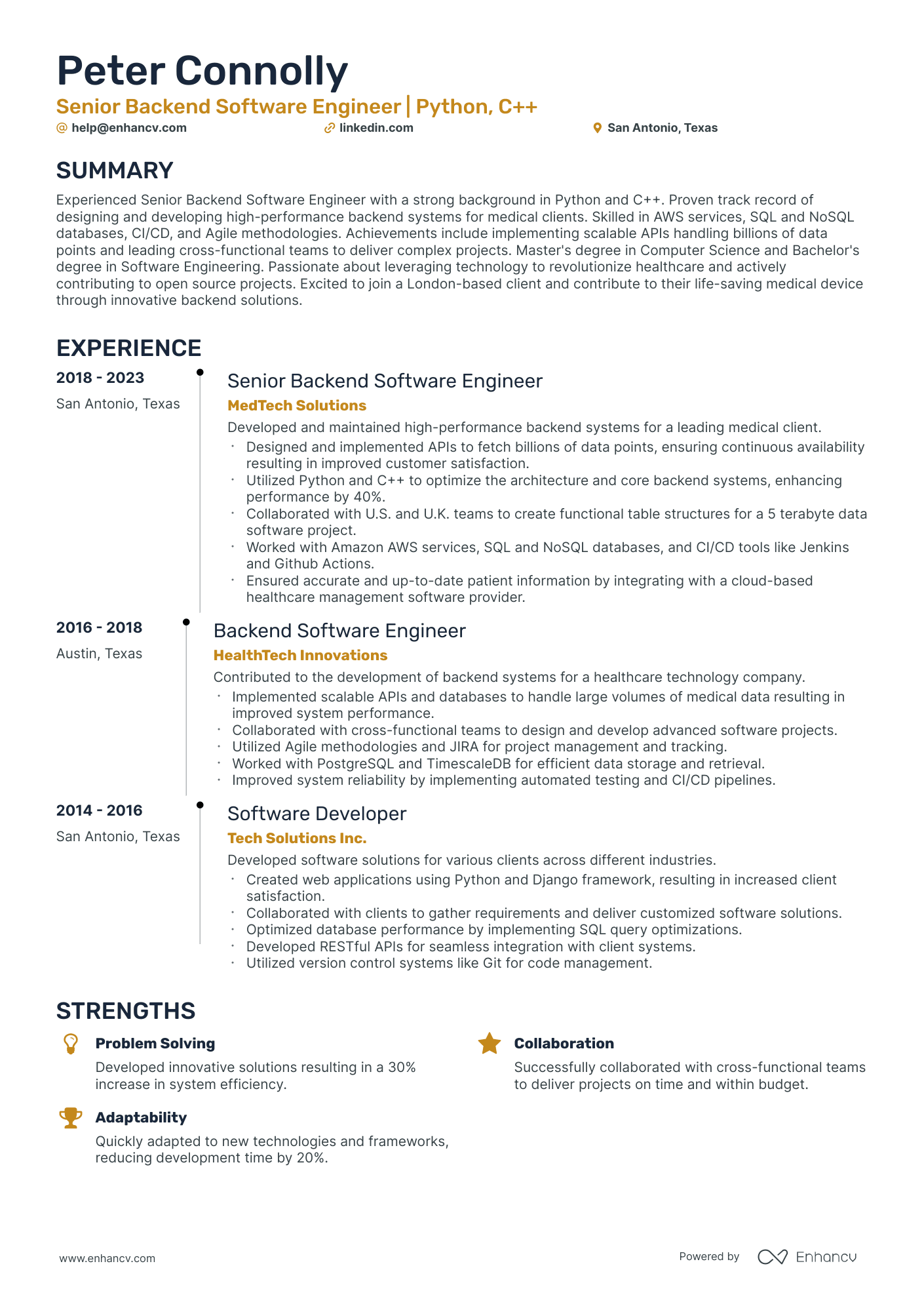 5 Senior Network Engineer Resume Examples & Guide for 2024