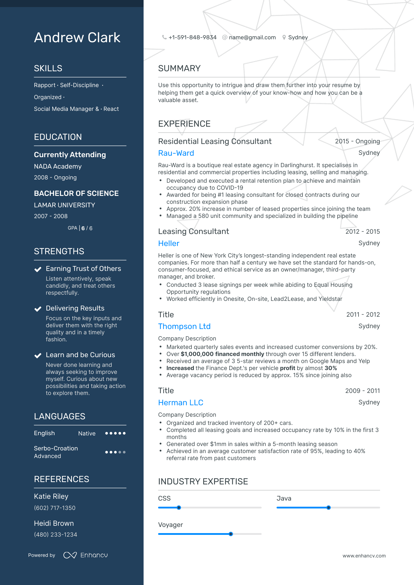 Leasing Consultant Resume: Examples and Advice for 2023